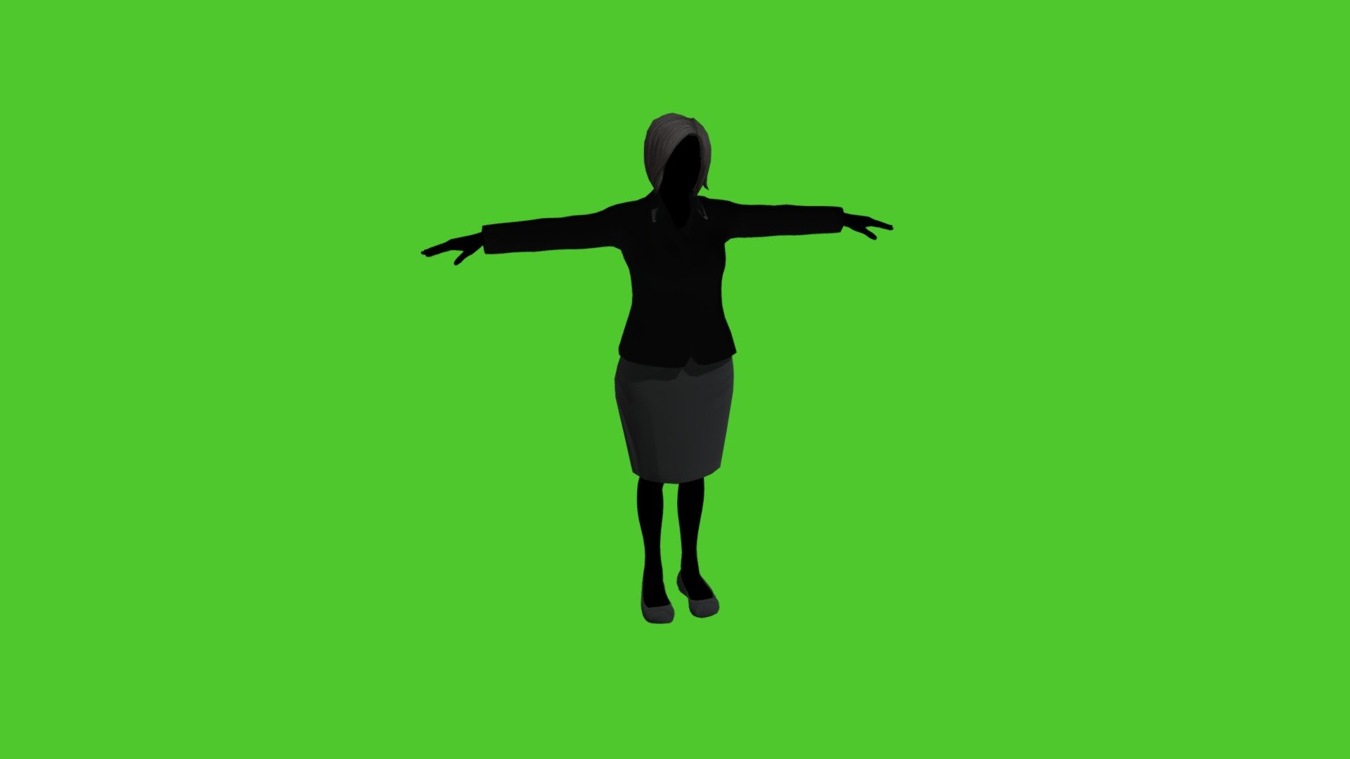 lady_news_reporter_business_woman - Download Free 3D model by ap-school ...