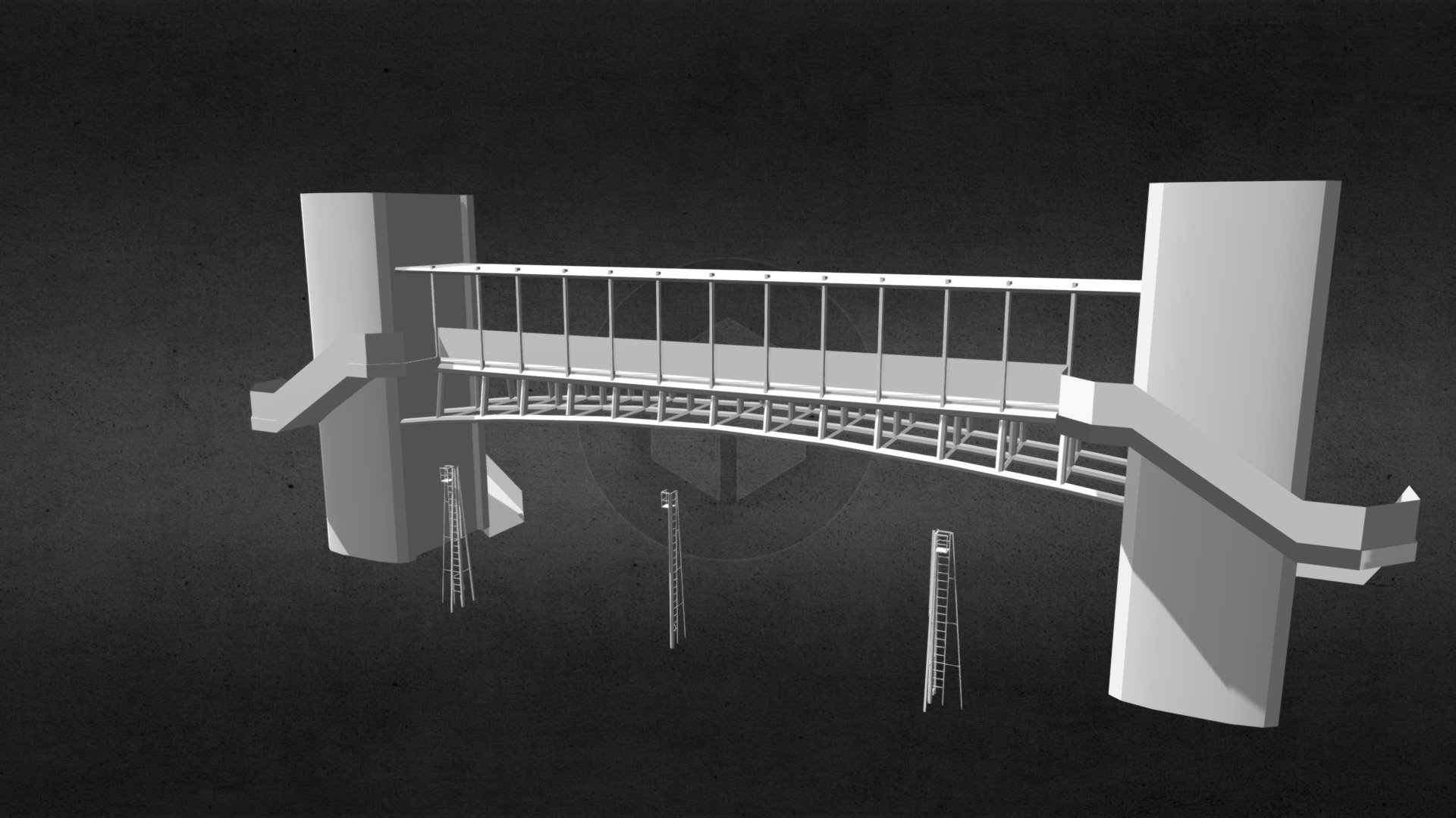 Bridge - 3D model by WraithBandPOWER [3ca396d] - Sketchfab