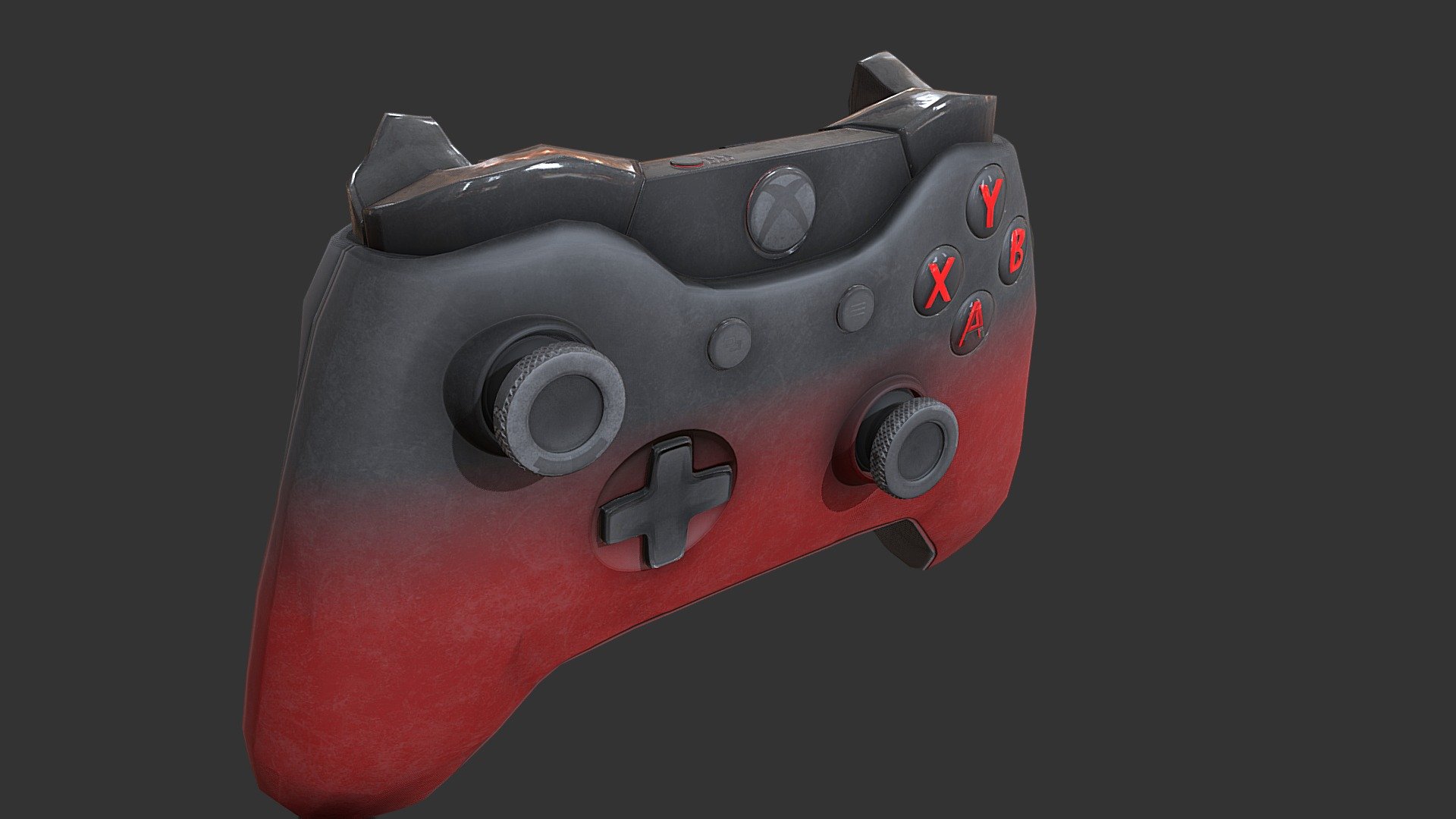 Xbox One Controller (WIP) - 3D model by Shadowfang [3ca4c18] - Sketchfab