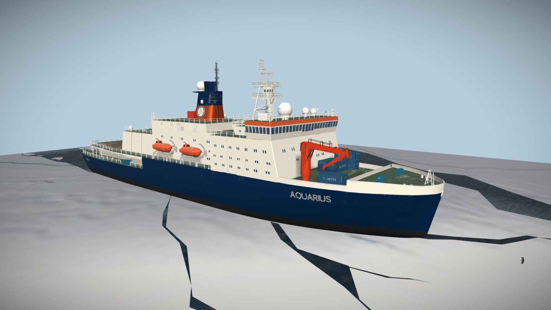 Icebreaker - Buy Royalty Free 3D model by Sengchor [3ca5865 ...