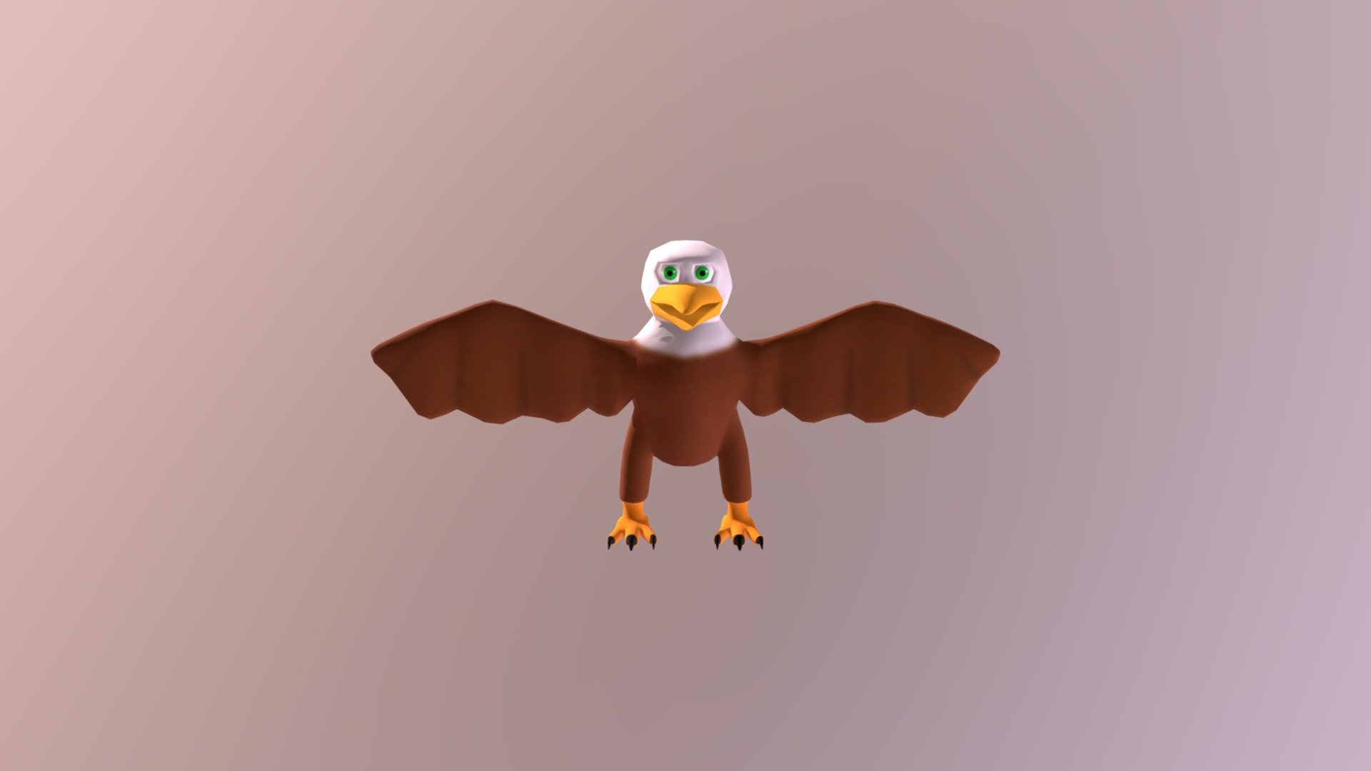 Eagle Textured - 3D model by camcouto [3ca669f] - Sketchfab