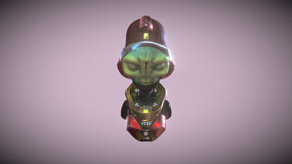 Alien - 3D model by SkyGreeD [3ca7d9d] - Sketchfab