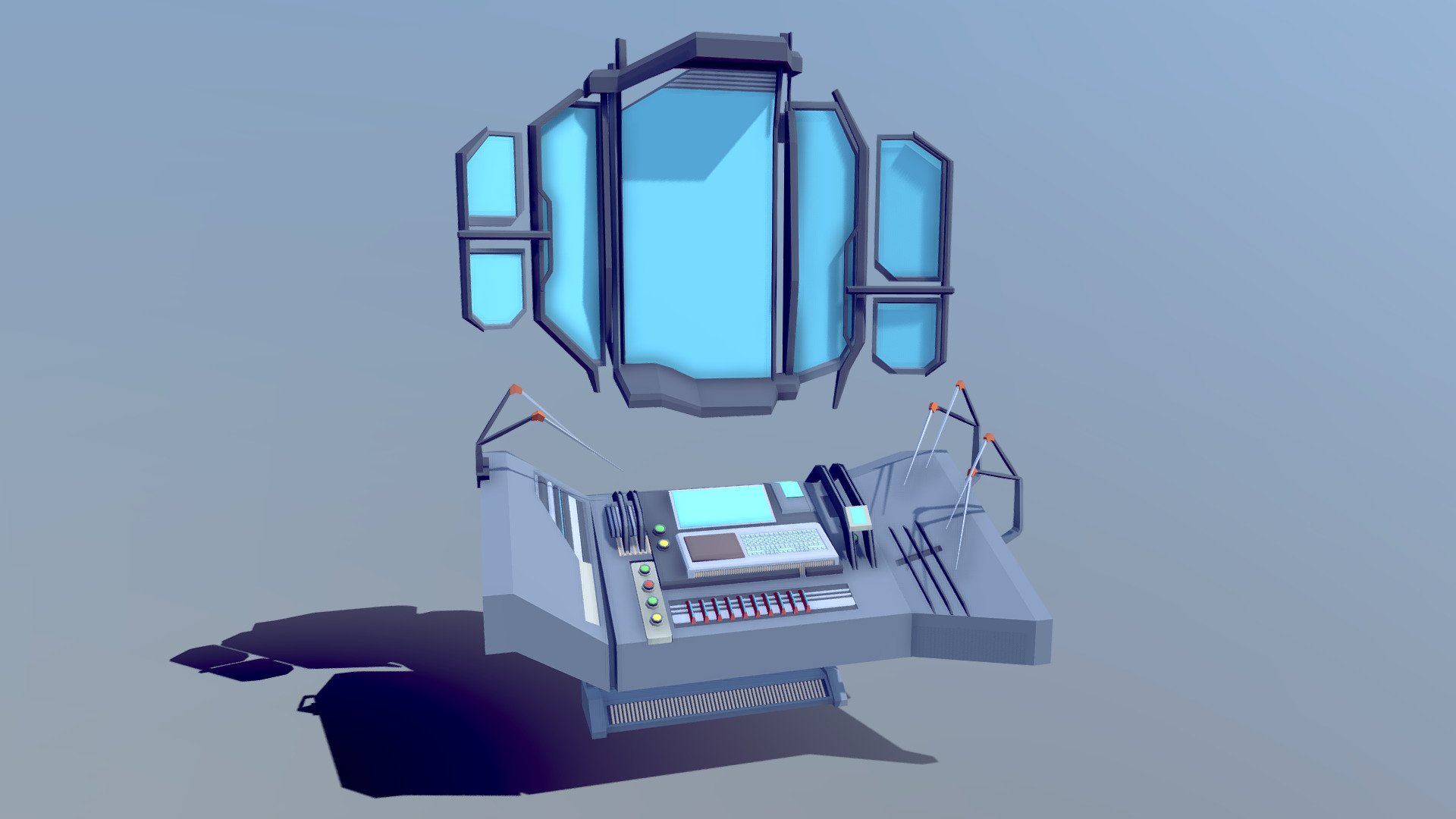 Command Centre (details) - 3D model by Andy Zarn (@andyzarn) [3ca9855 ...