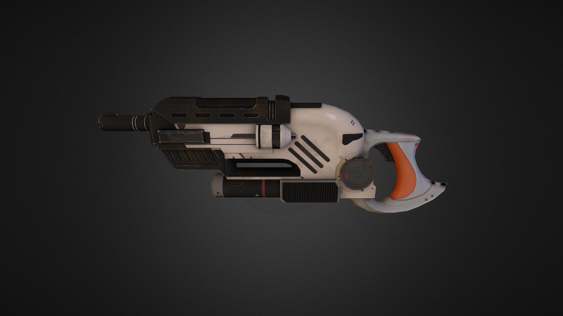 Gun - 3D model by Le Zlobin (@sergeyzlobin) [3caadd3] - Sketchfab