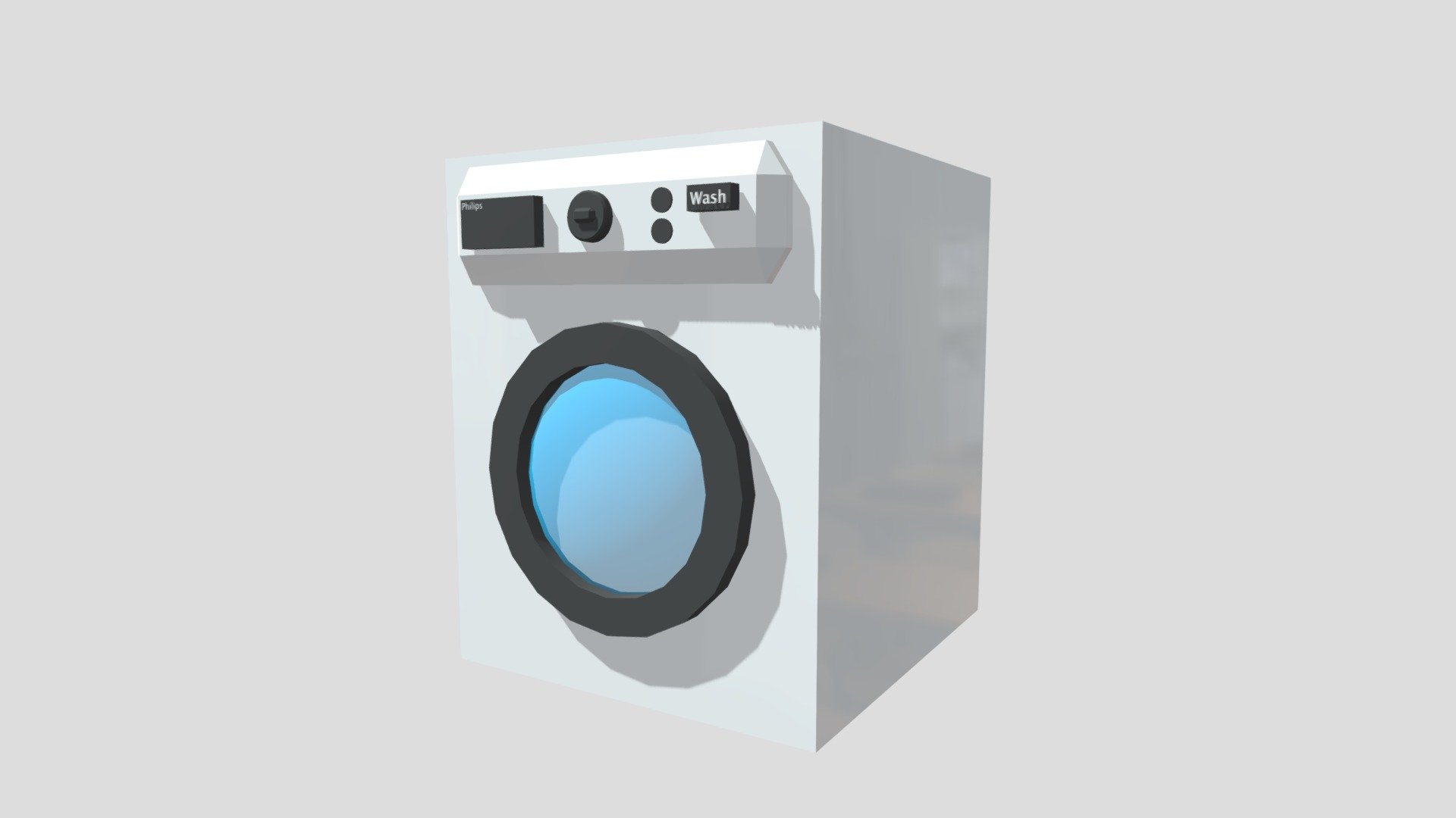 washing machine fbx - 3D model by 21000863 [3cace8c] - Sketchfab