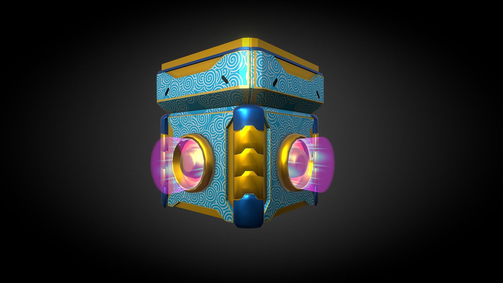 Free Game Asset-Loot Box - Download Free 3D model by ArmaCH (@Elarmando ...