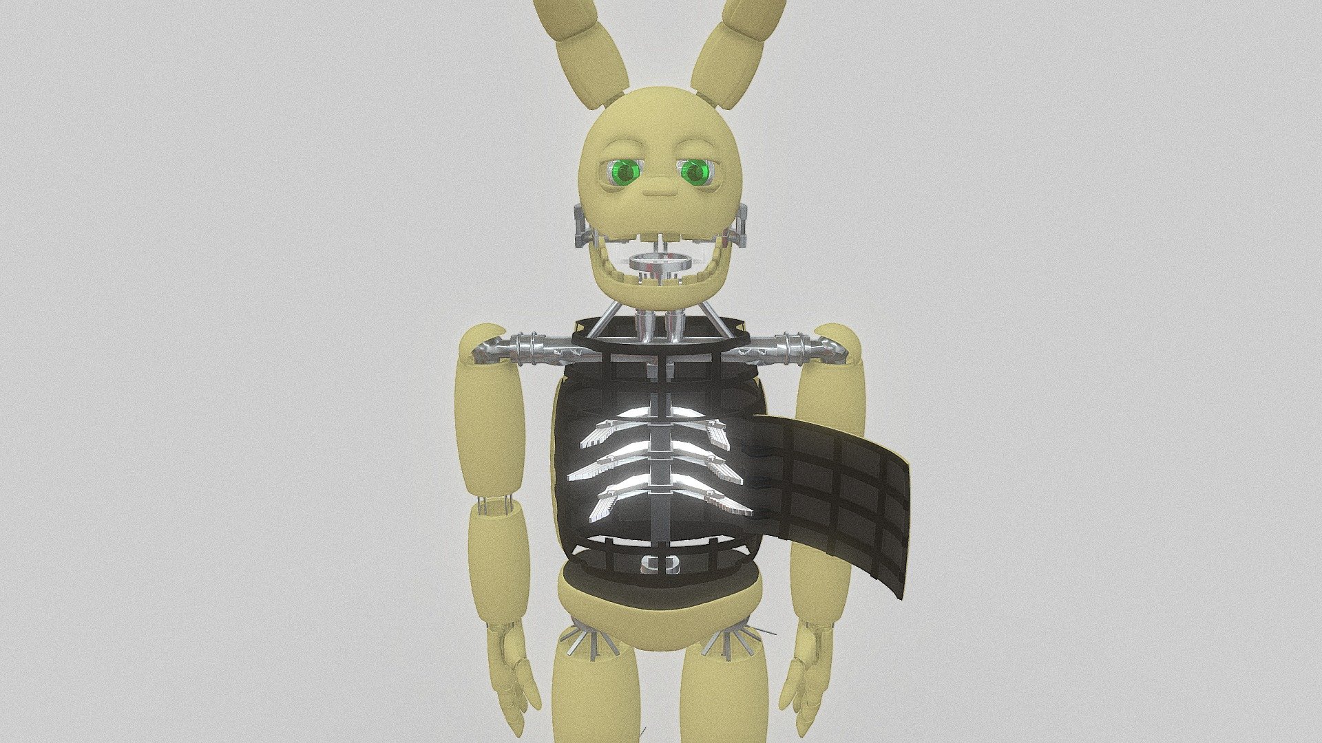 Springbonnie - 3D model by LC_3D (@lcopenhaver3608) [3cadc17] - Sketchfab