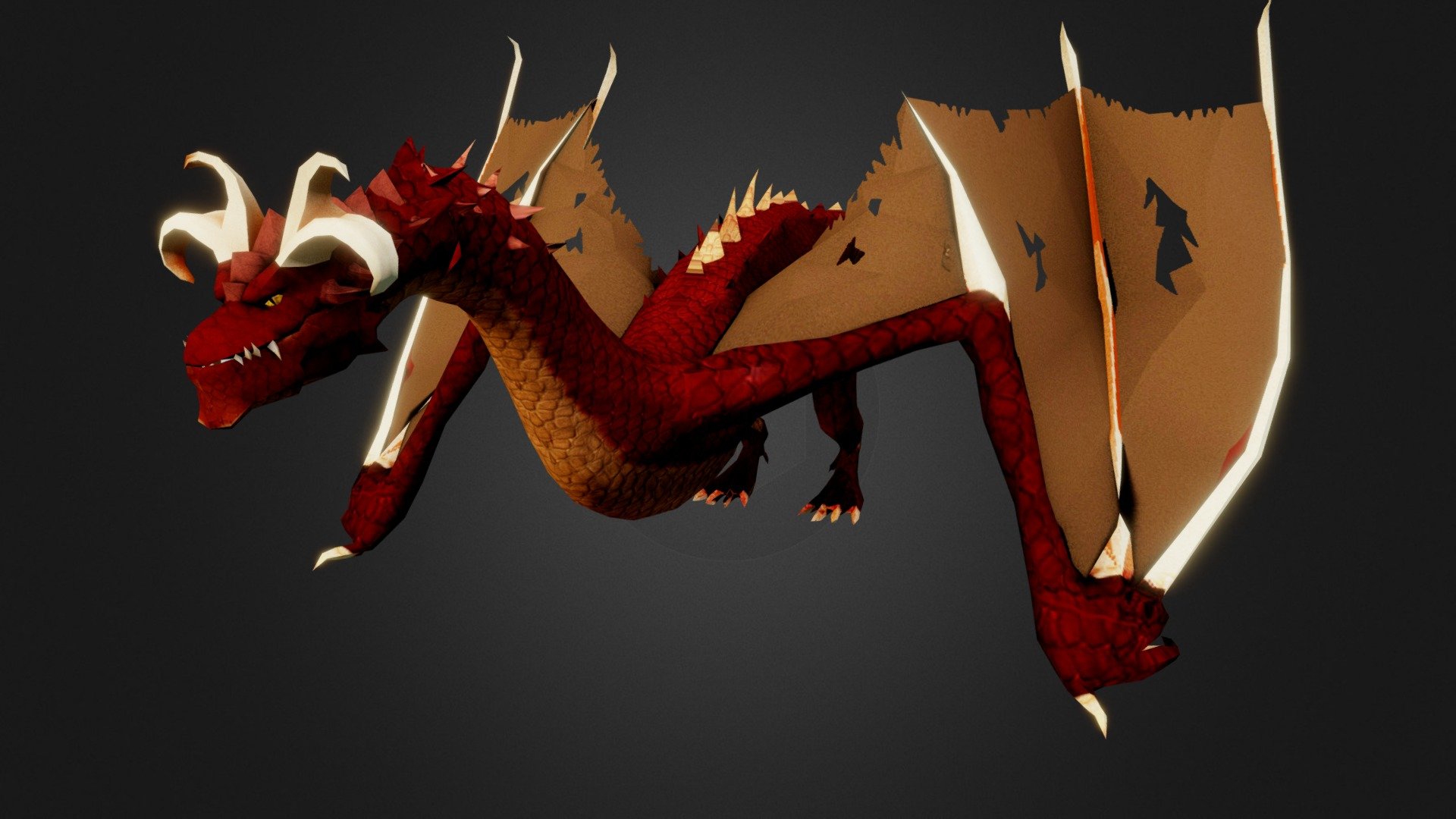 Dragon - 3D model by Orlin Doutskinov (@haidme) [3cae653] - Sketchfab