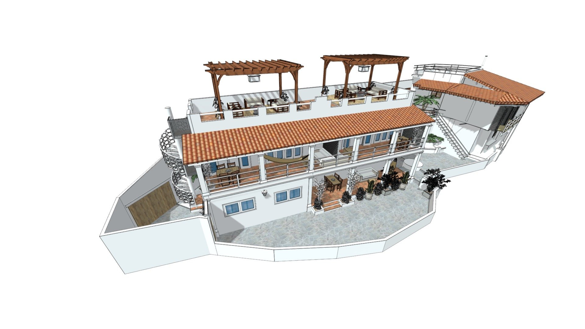 Matt House - 3D model by gastonsilbert [3caeb45] - Sketchfab