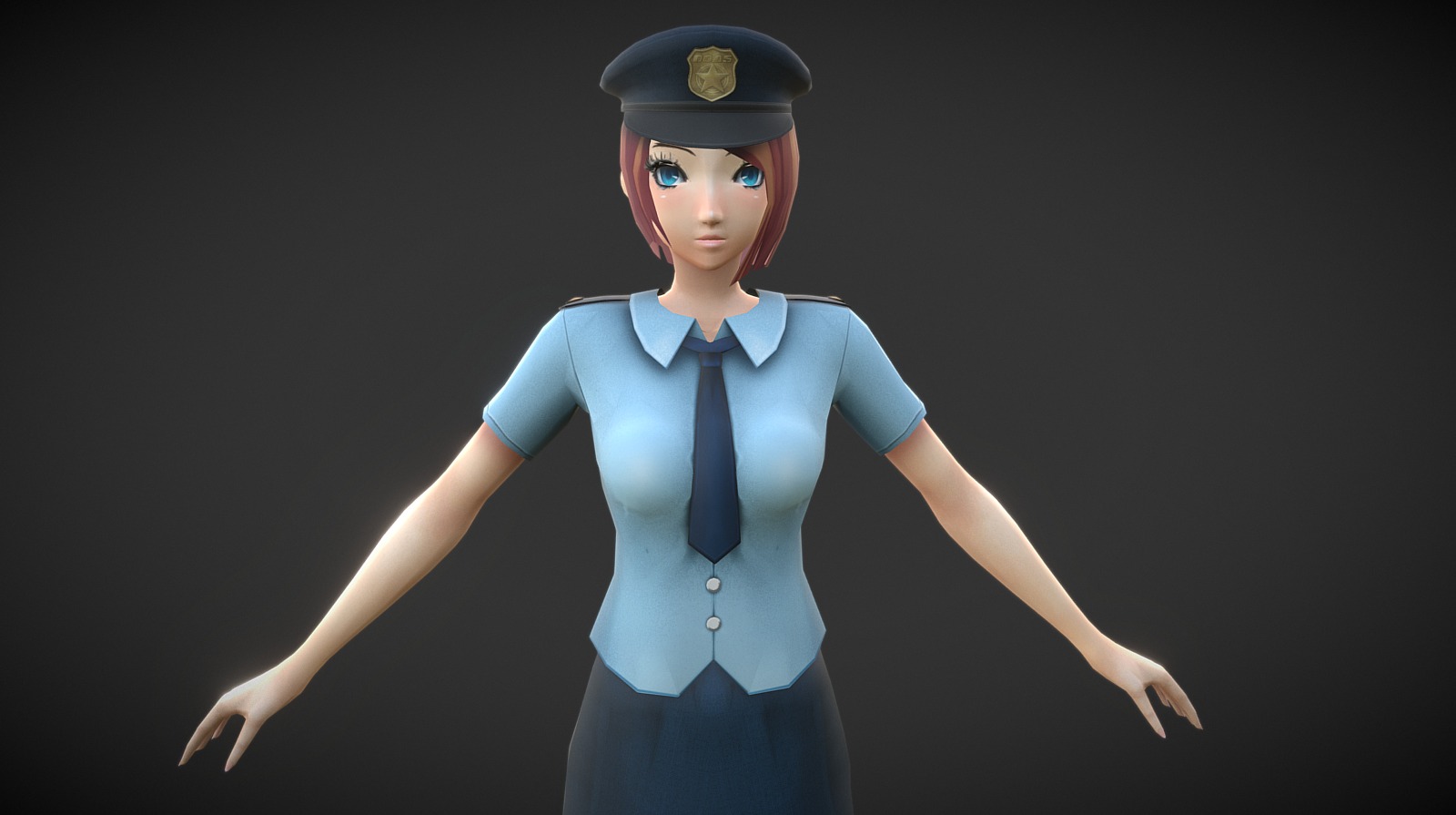 Police - 3D model by YOURS (@double2) [3caff6e] - Sketchfab