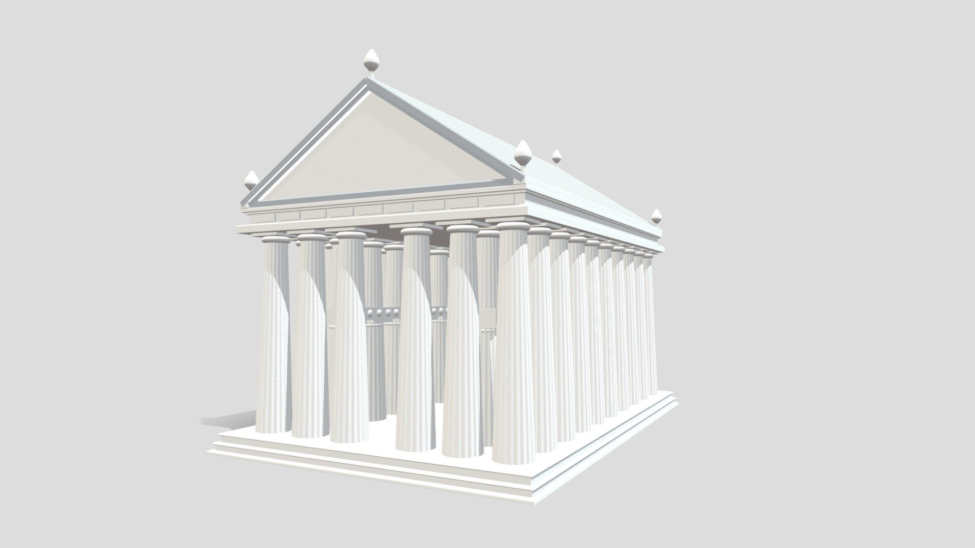Temple of Zeus from 'Hercules' - Download Free 3D model by stawade ...