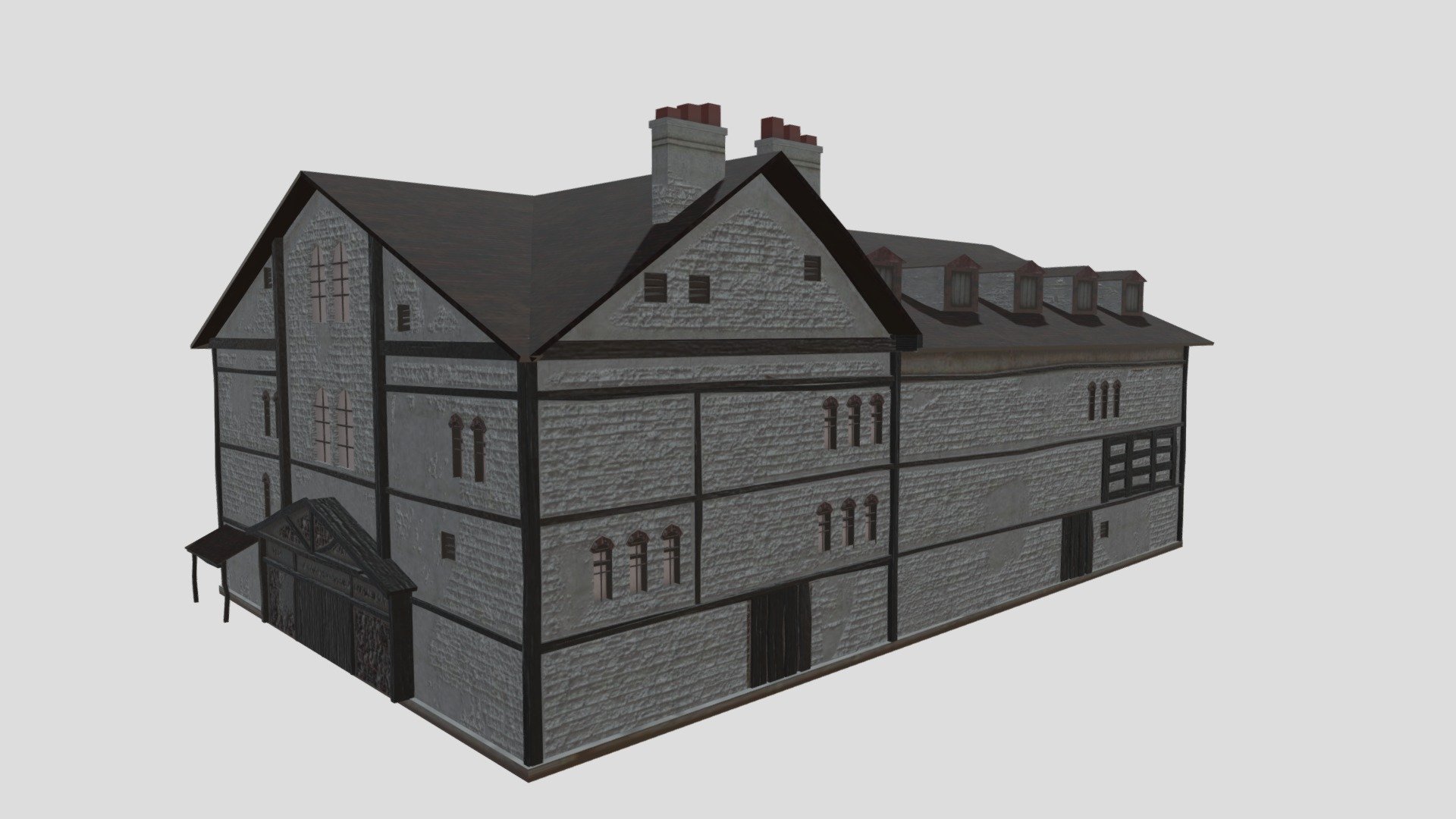 Trade Hall - Download Free 3D model by novusod [3cb0c88] - Sketchfab