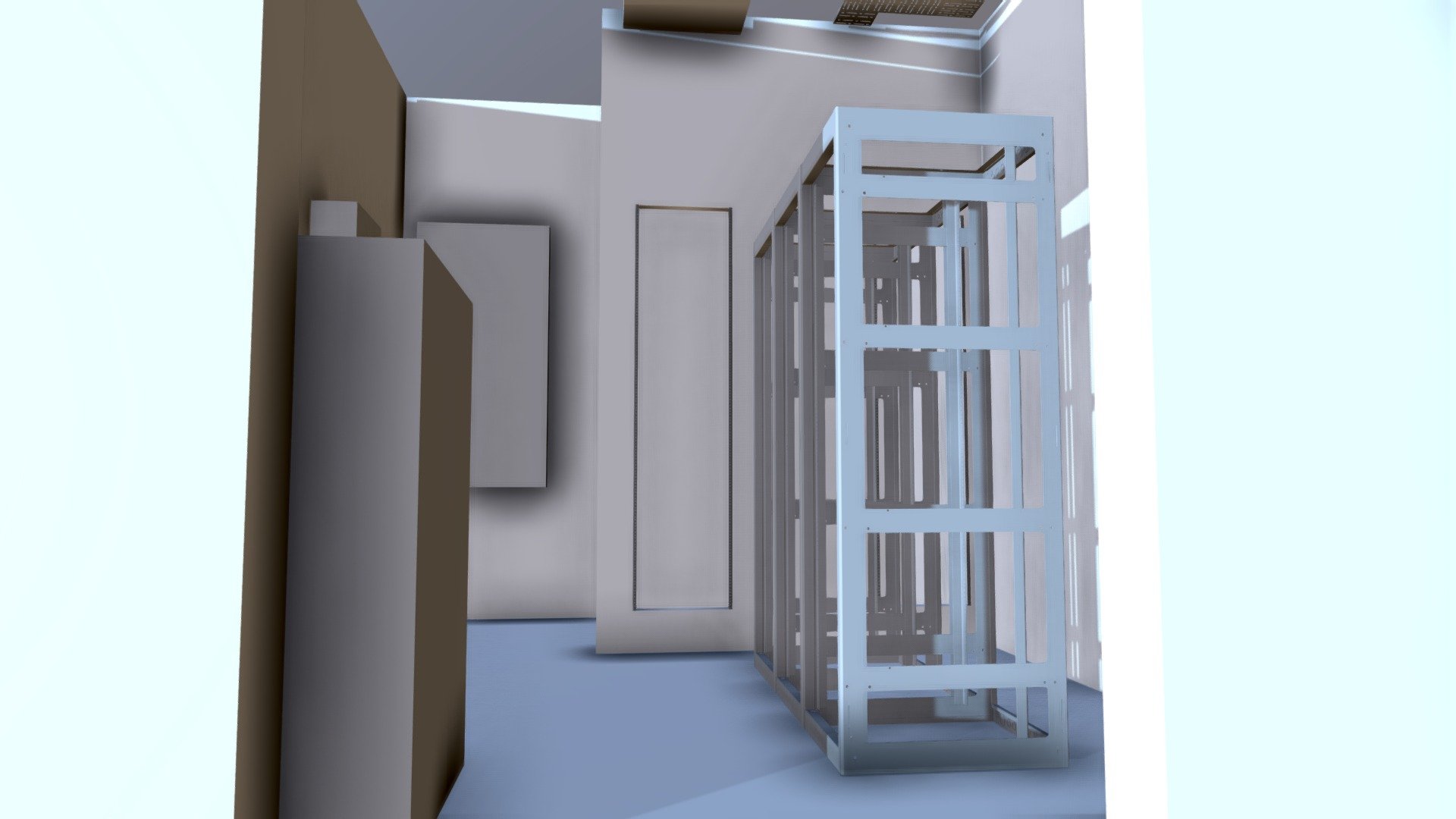 Rack Room 1 - 3D model by GeorgeNegoita [3cb184e] - Sketchfab