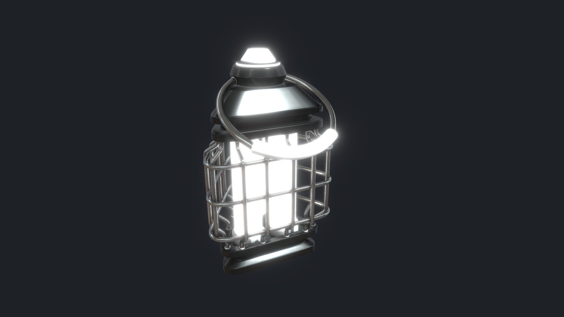 Sci-Fi Lantern - 3D model by sharetextures [3cb2469] - Sketchfab