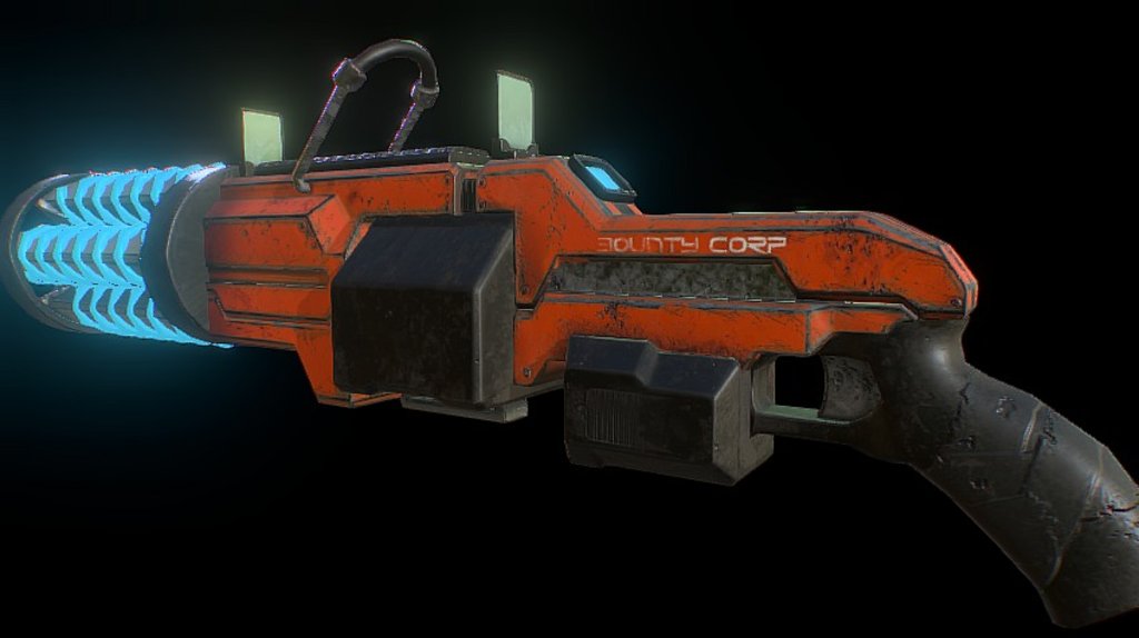 Combat LMG - 3D model by Kenn090 [3cb2b5d] - Sketchfab