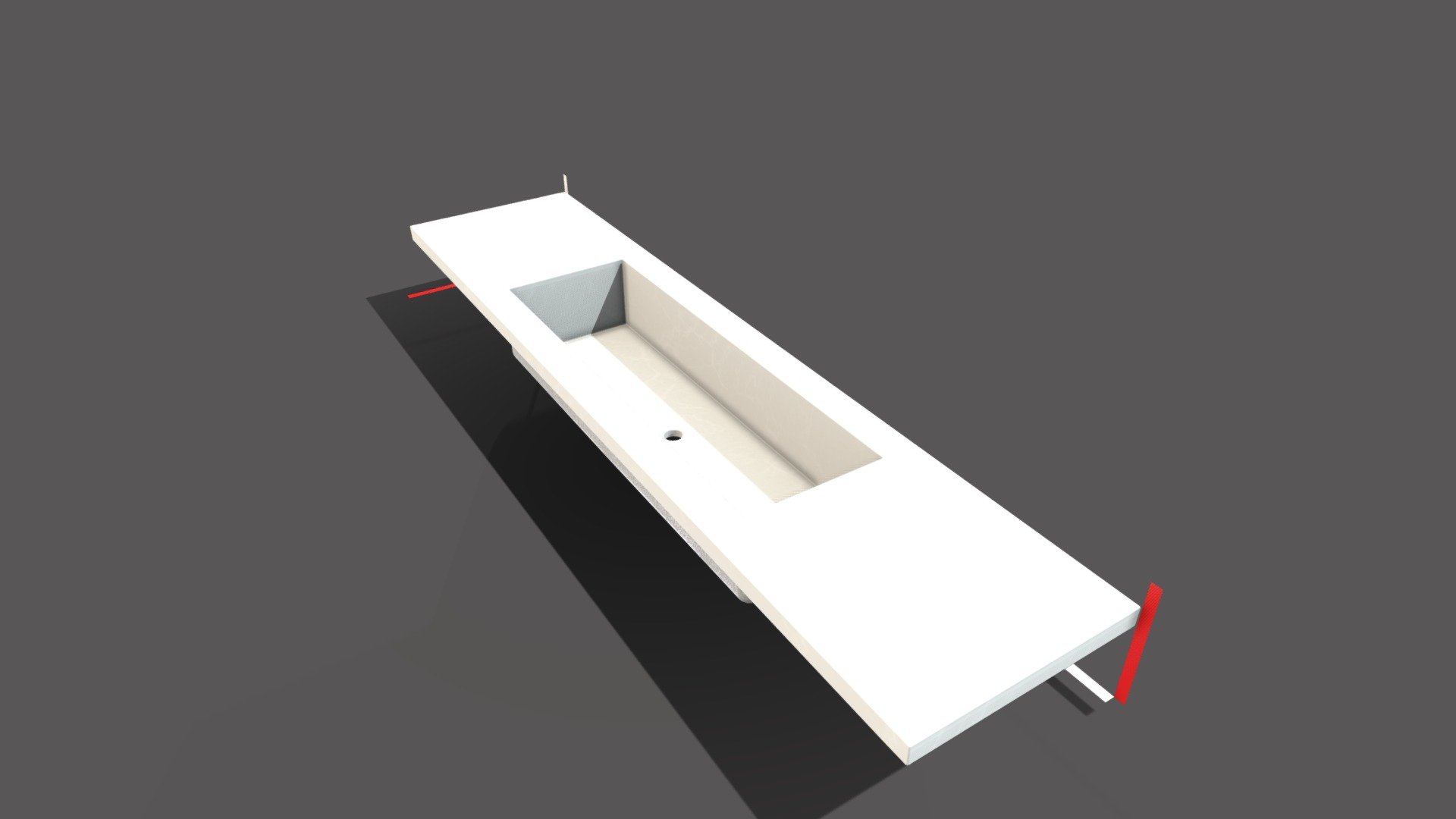 Sink Sample 96 x 22 - 3D model by Giizhig [3cb30f7] - Sketchfab