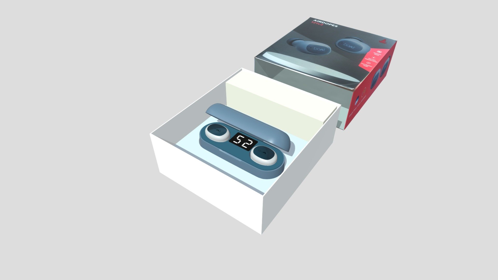 boAt 121 v2 || Earbuds || Airdrop || Ear Phone - Download Free 3D model ...