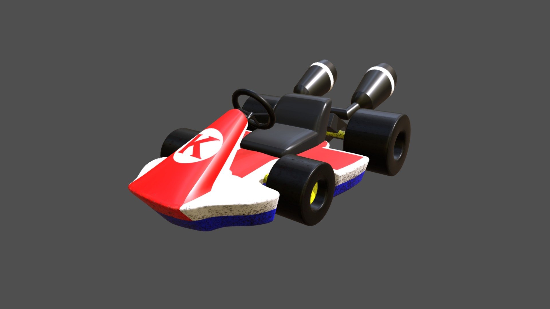 carro mario kart style - 3D model by Kenneth Castro Díaz (@kenneth ...