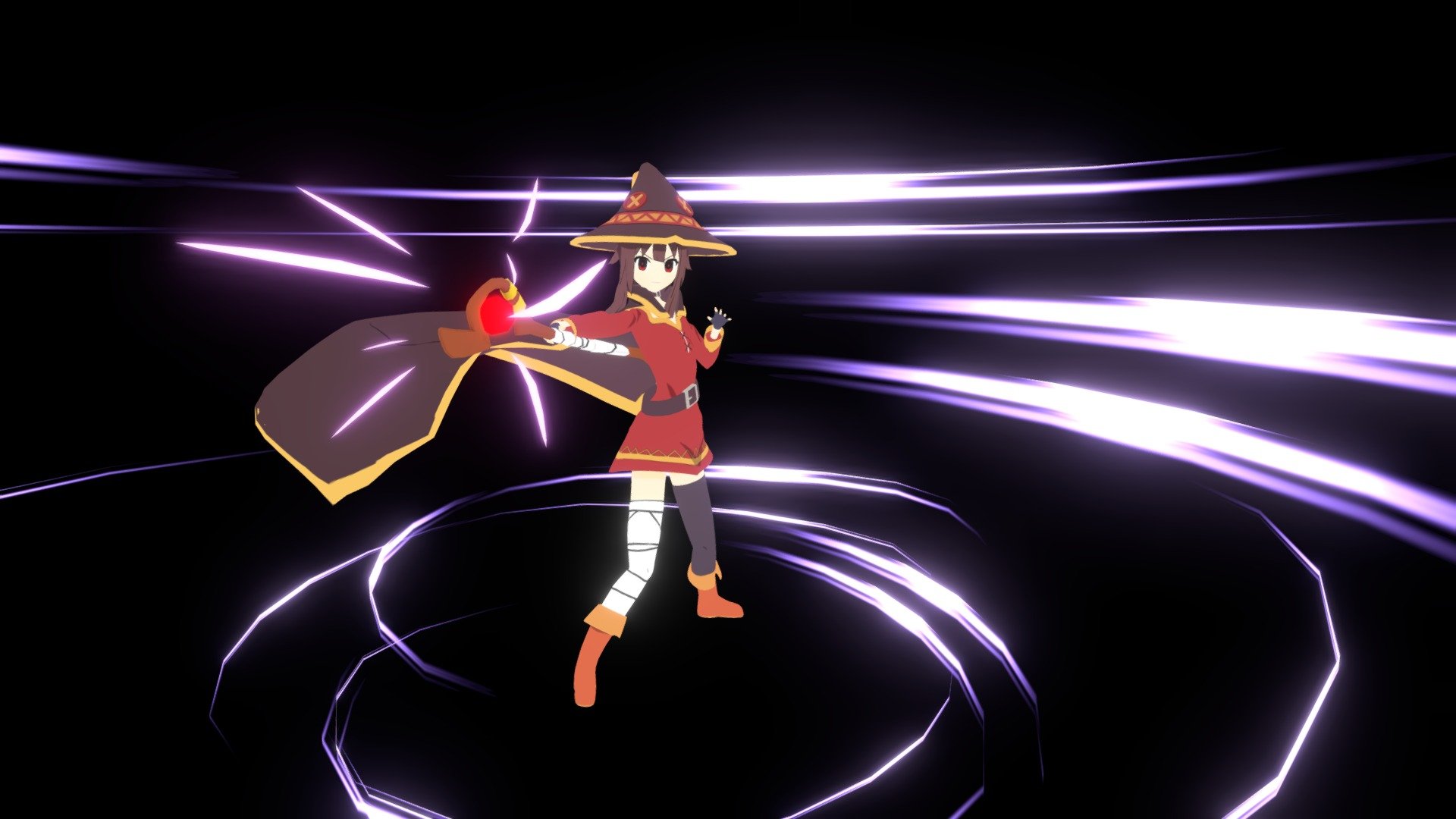 Megumin(konosuba) - Download Free 3D model by 小鳥遊ゆうき (@holun122 ...
