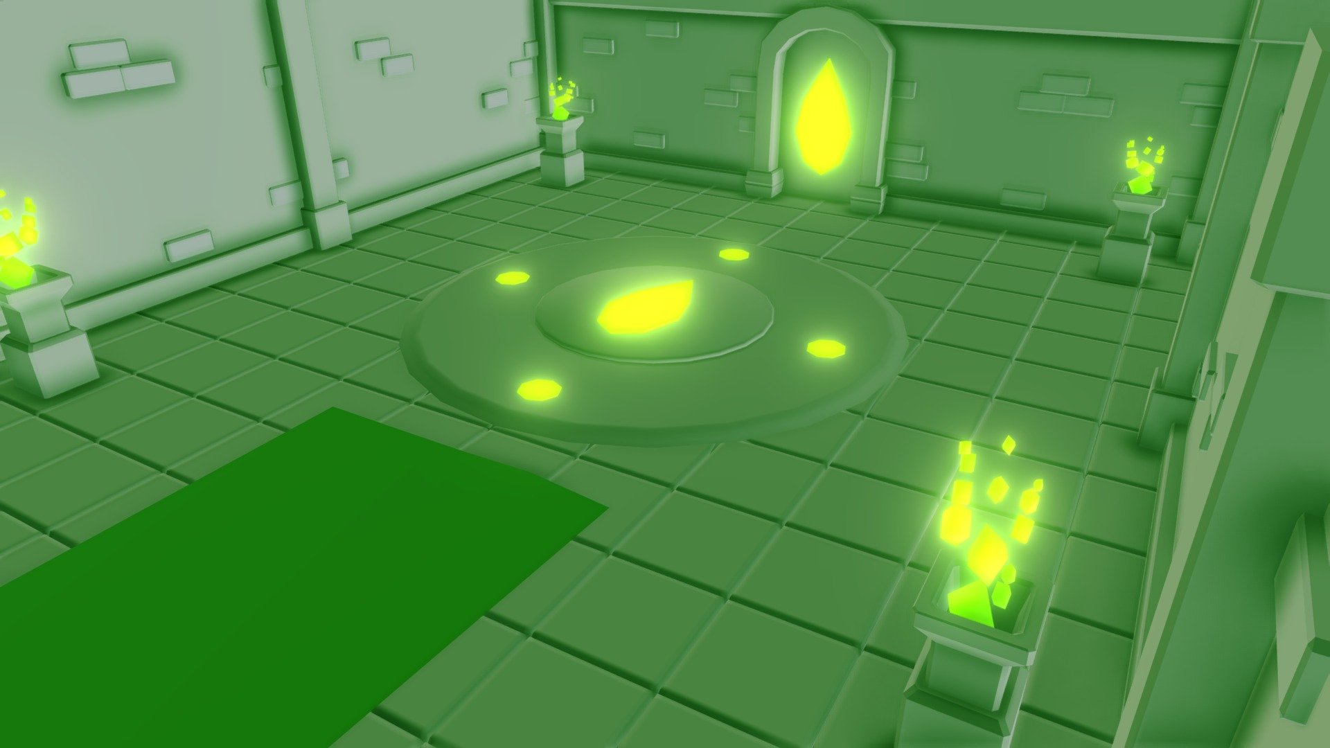 Game level design - Wood Dungeon - Download Free 3D model by Karthik ...