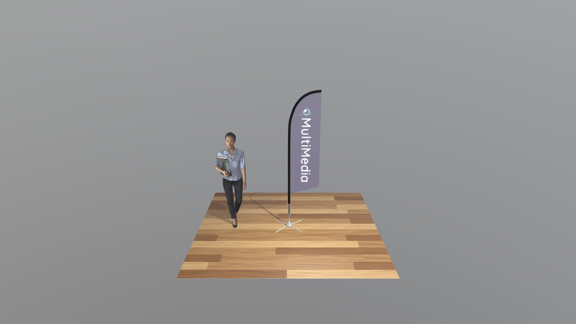 Falcon X-small Single Sided Display - 3D model by xyzdisplayscloud ...