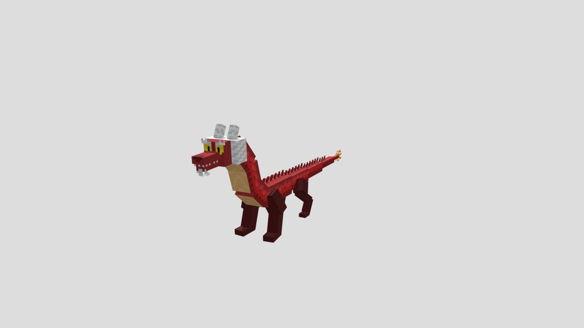 Japanese Dragon (Improved) - Download Free 3D model by SpaceMonkeyBoi ...