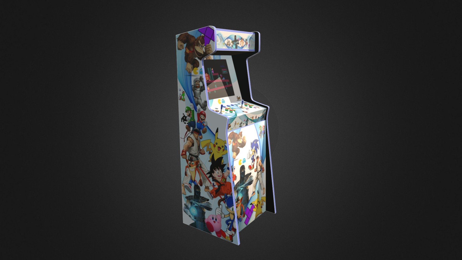 Street-Arcade-2018-Ar#2 - 3D model by Street Arcade 18 (@seanleleon4 ...