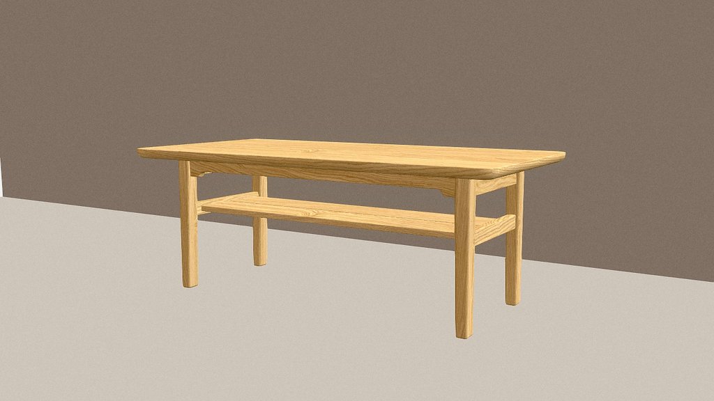 Low Table - 3D model by botan (@lstbotan) [3cb9e25] - Sketchfab