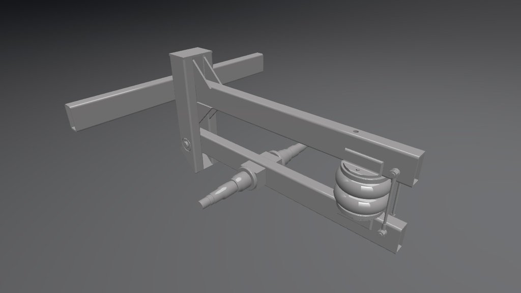 Trailer device - 3D model by J - CAD Inc. (@jcad) [3cba8ce] - Sketchfab