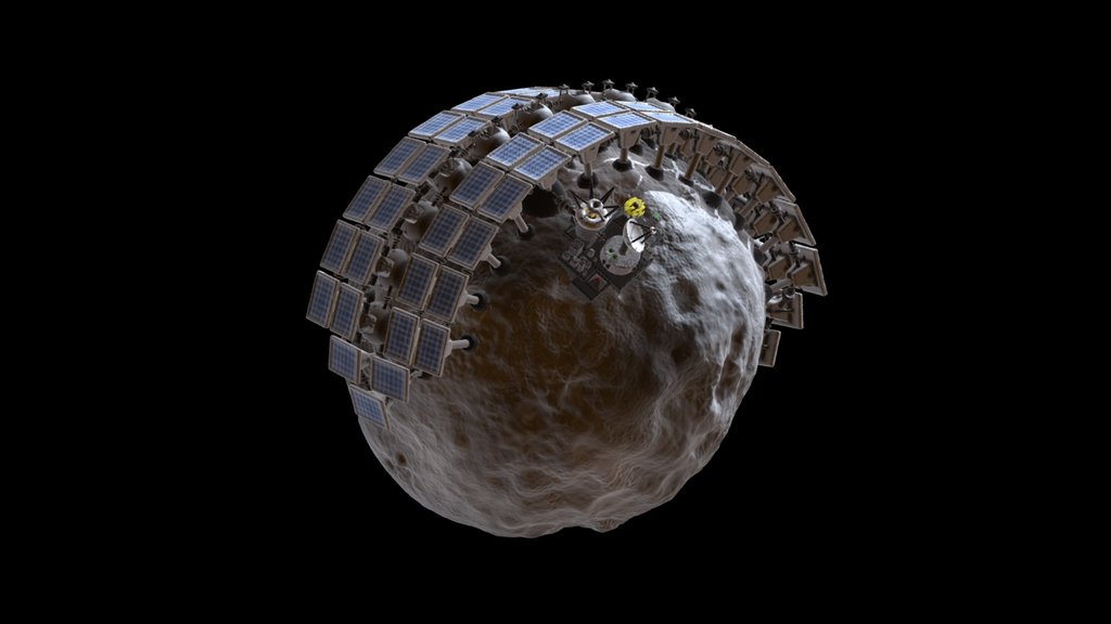 Asteroid - A 3D model collection by Express365 - Sketchfab
