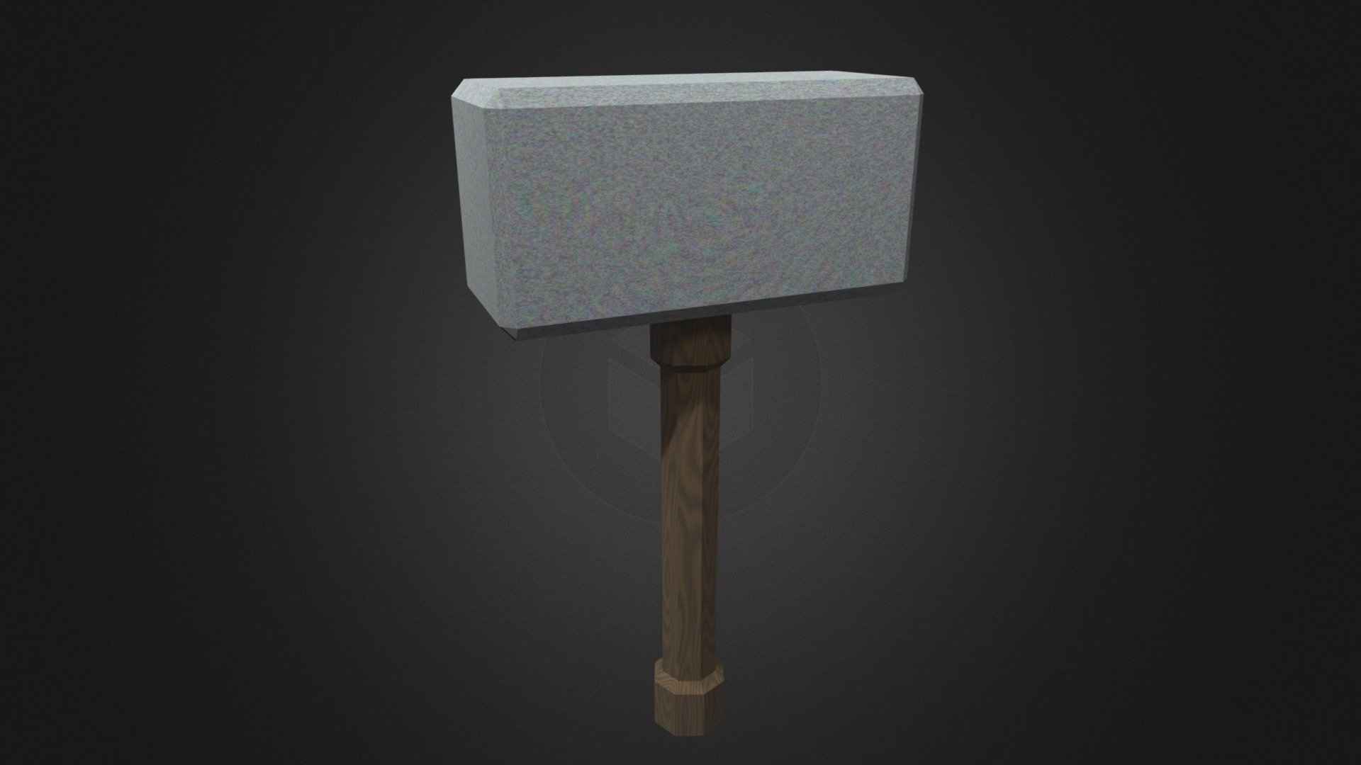 Low Poly Hammer - Download Free 3D model by Mattias.Lindblad [3cbe484 ...