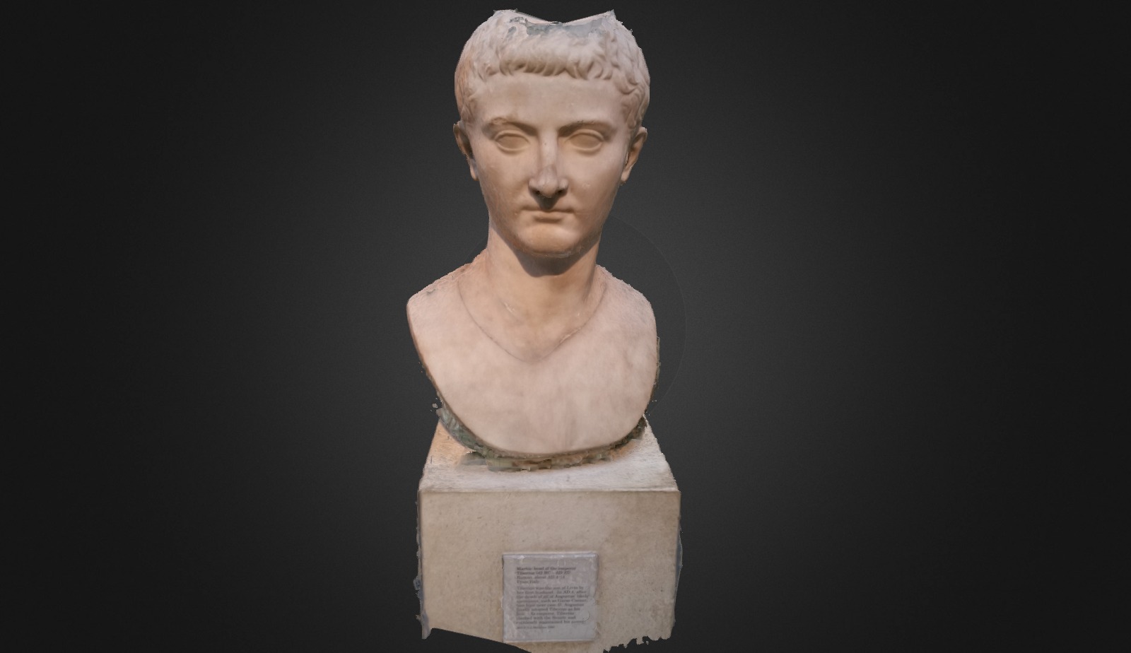 Empereur Tiberus - British Museum - 3D model by www.rvphotos.fr ...