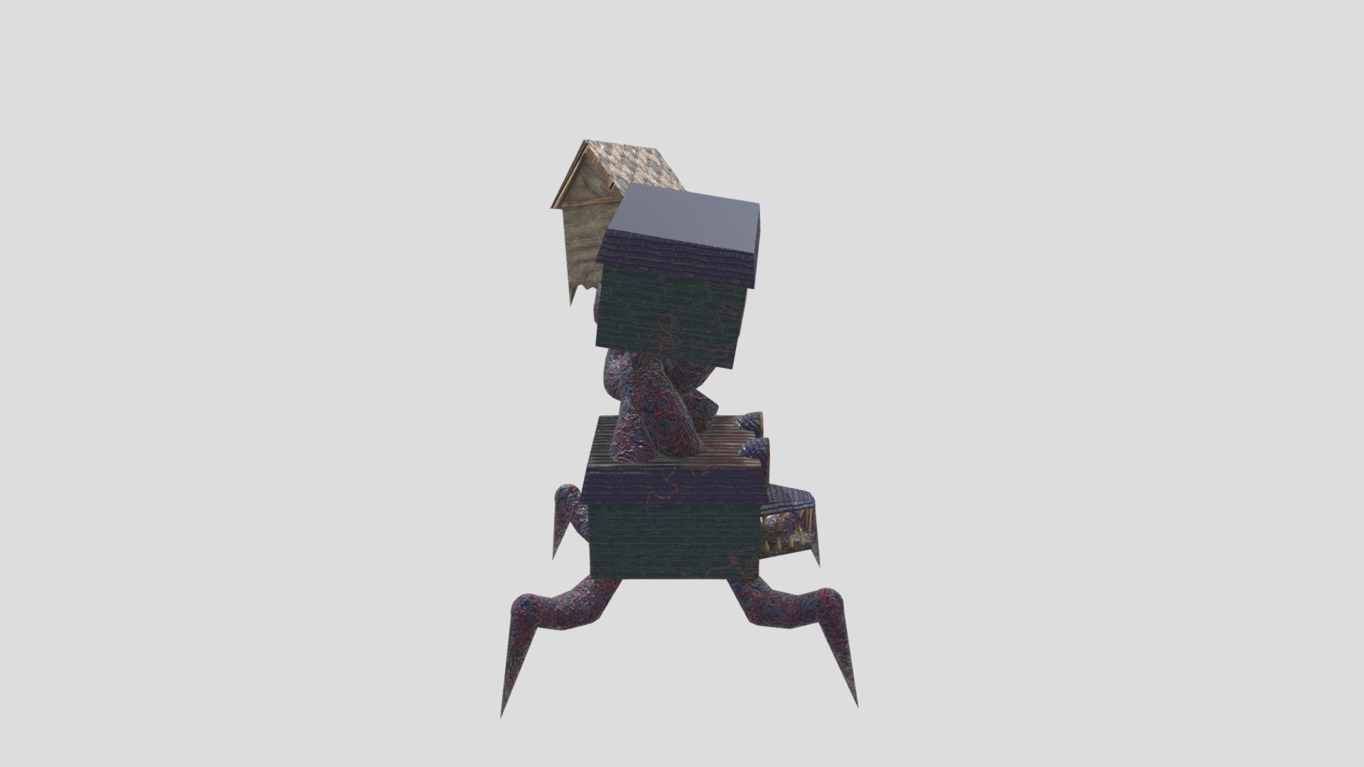 Infected Monster House - 3D model by Fated_Gloves [3cc0042] - Sketchfab
