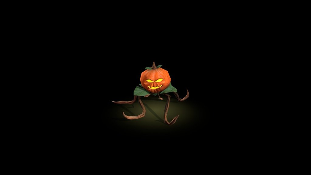 Pumpkin Creature - 3D model by Emil (@emilwox) [3cc0153] - Sketchfab