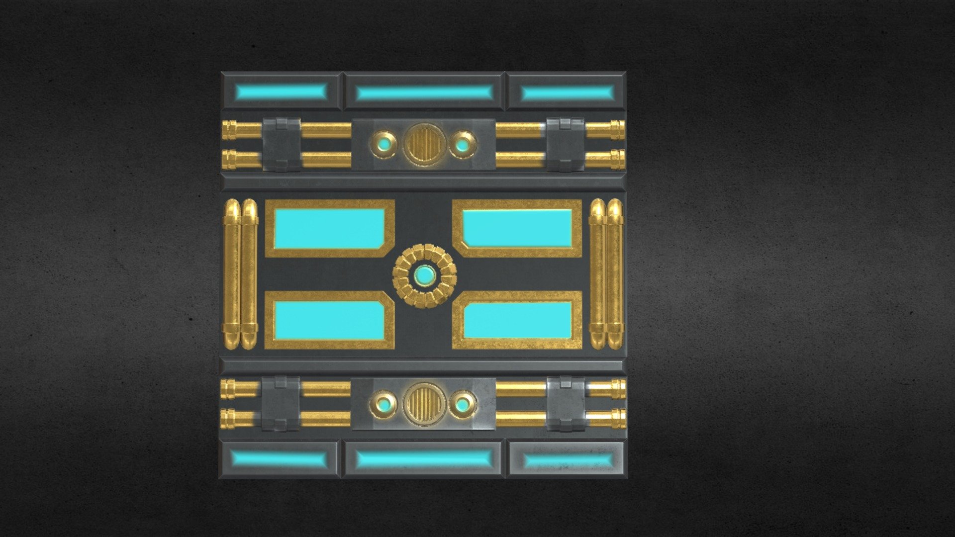 Modular Wall - Download Free 3D model by fnazareno [3cc01b1] - Sketchfab
