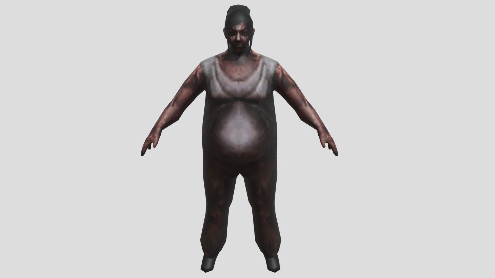 Dead frontier Fat_female_zombie casual clothes3 - Download Free 3D ...