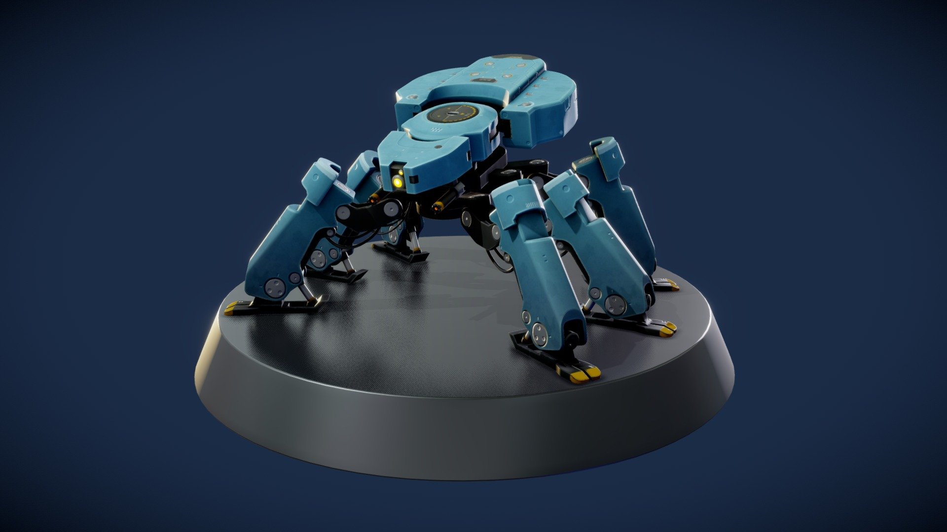Stylized PBR Beetle Mech - 3D model by Goob (@GoobNoob) [3cc0c1b ...