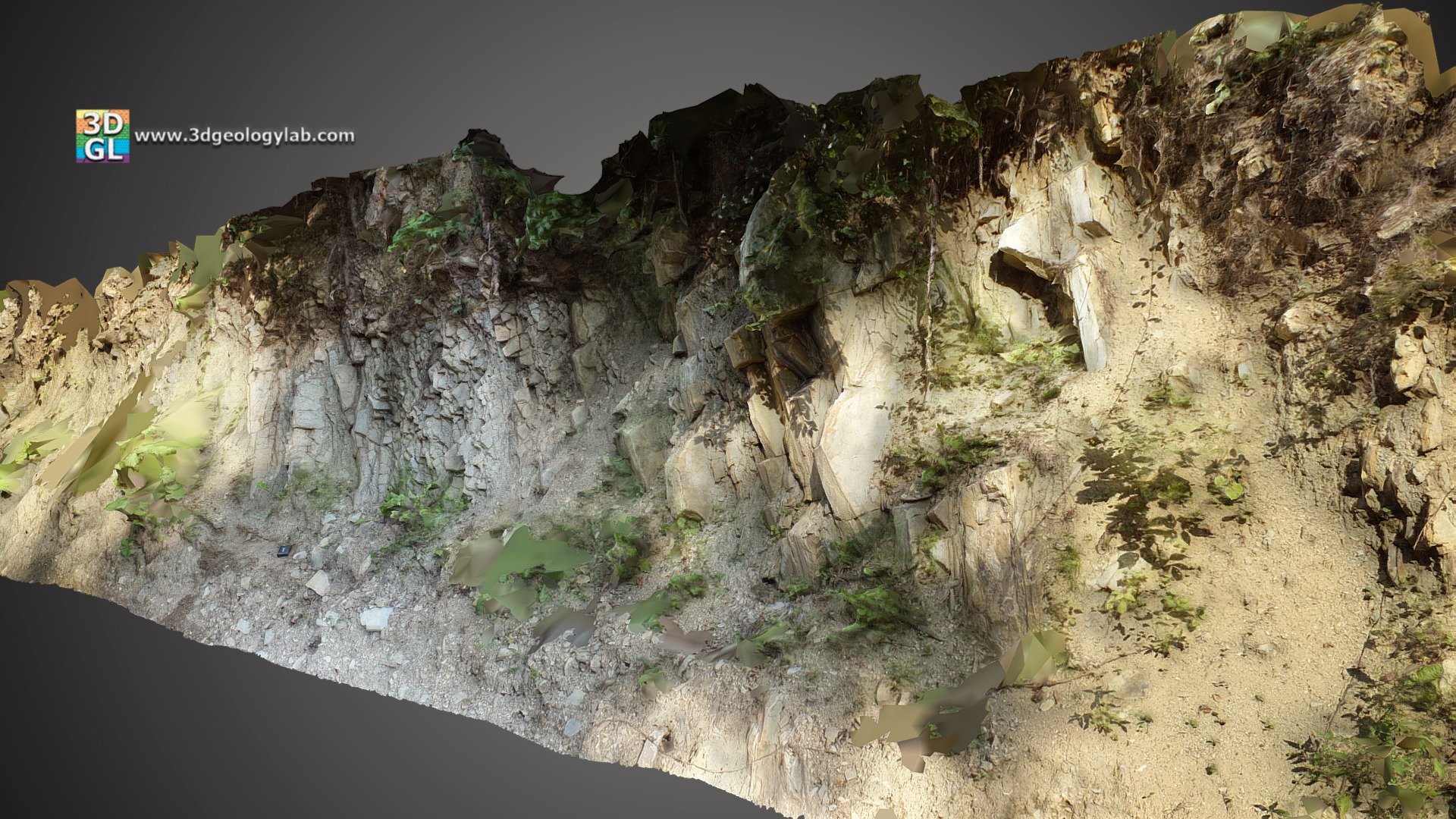 Outcrop (Nmt12) - 3D model by 3D Geology Laboratory (@3DGeologyLab ...