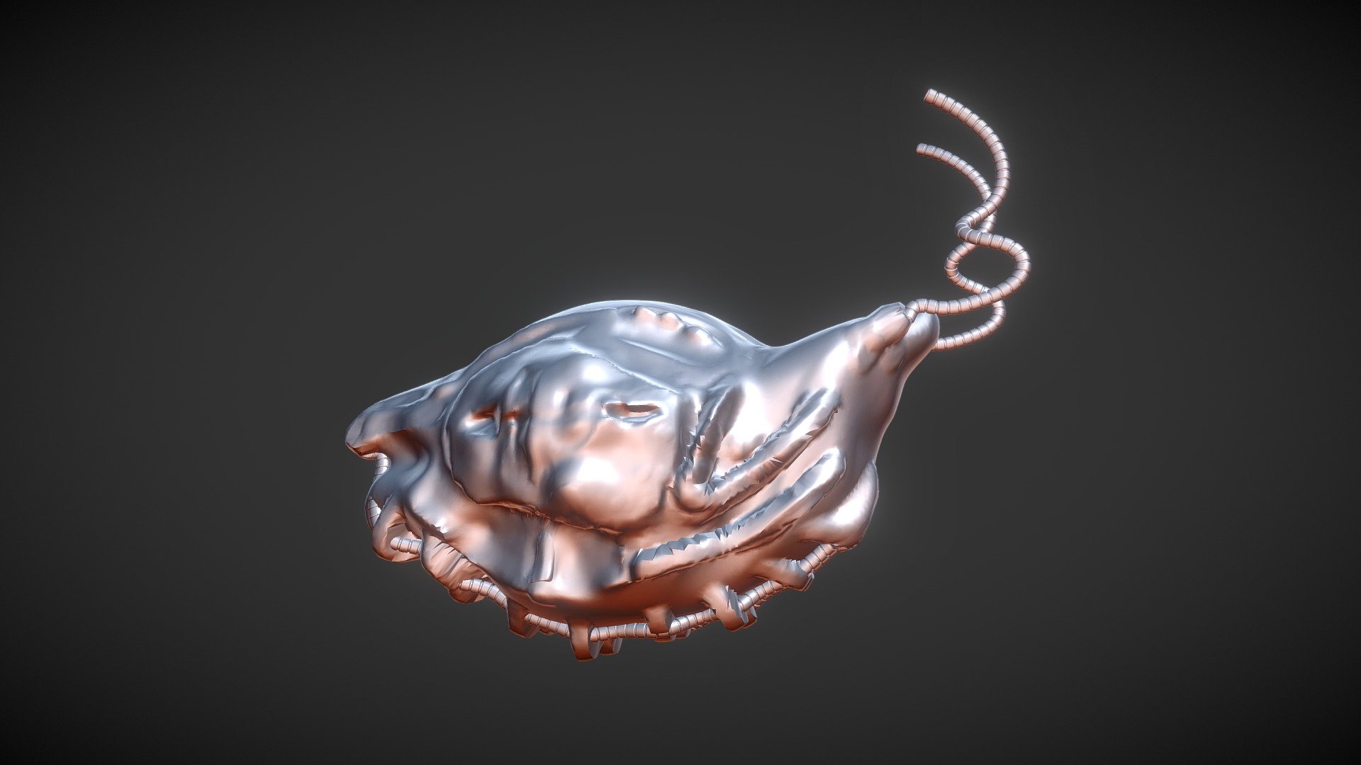 Mechanical Snail - 3D model by ftantic [3cc439c] - Sketchfab