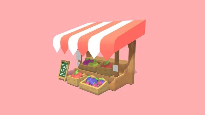 Market 3D models - Sketchfab