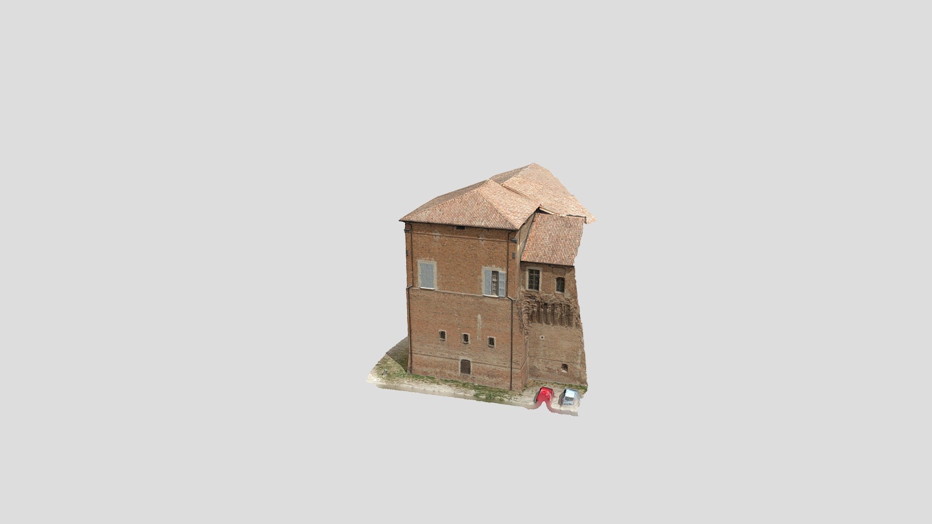 Rocca novellara - 3D model by studio (@studioesageo) [3cc5d6d] - Sketchfab