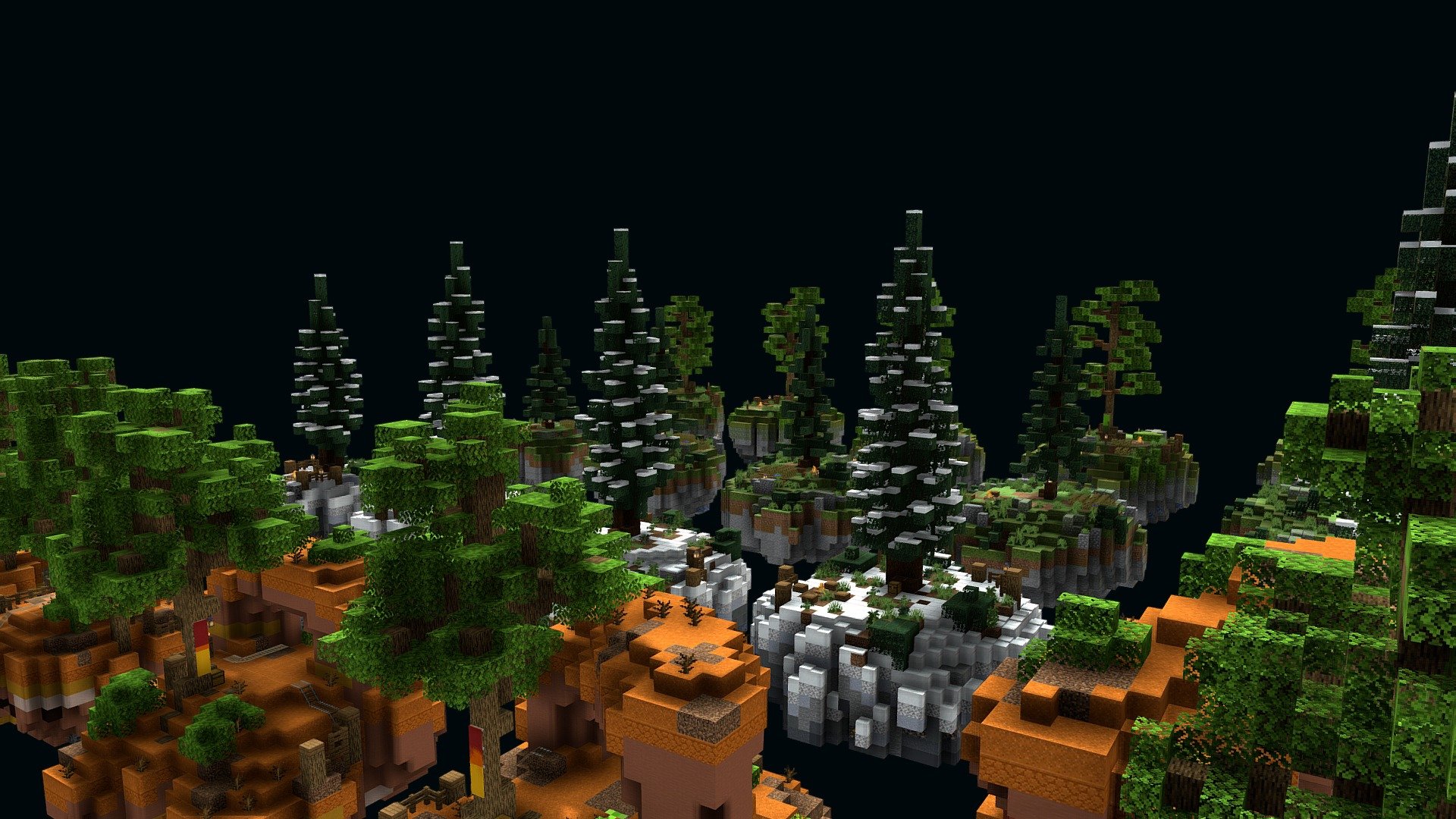 25 Skyblock Islands - 3D model by Vosiekip_Studio [3cc61f8] - Sketchfab