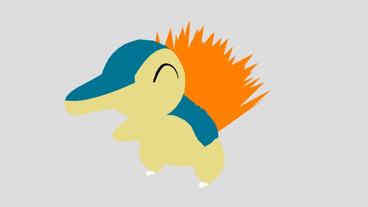 Cyndaquil 3D models - Sketchfab