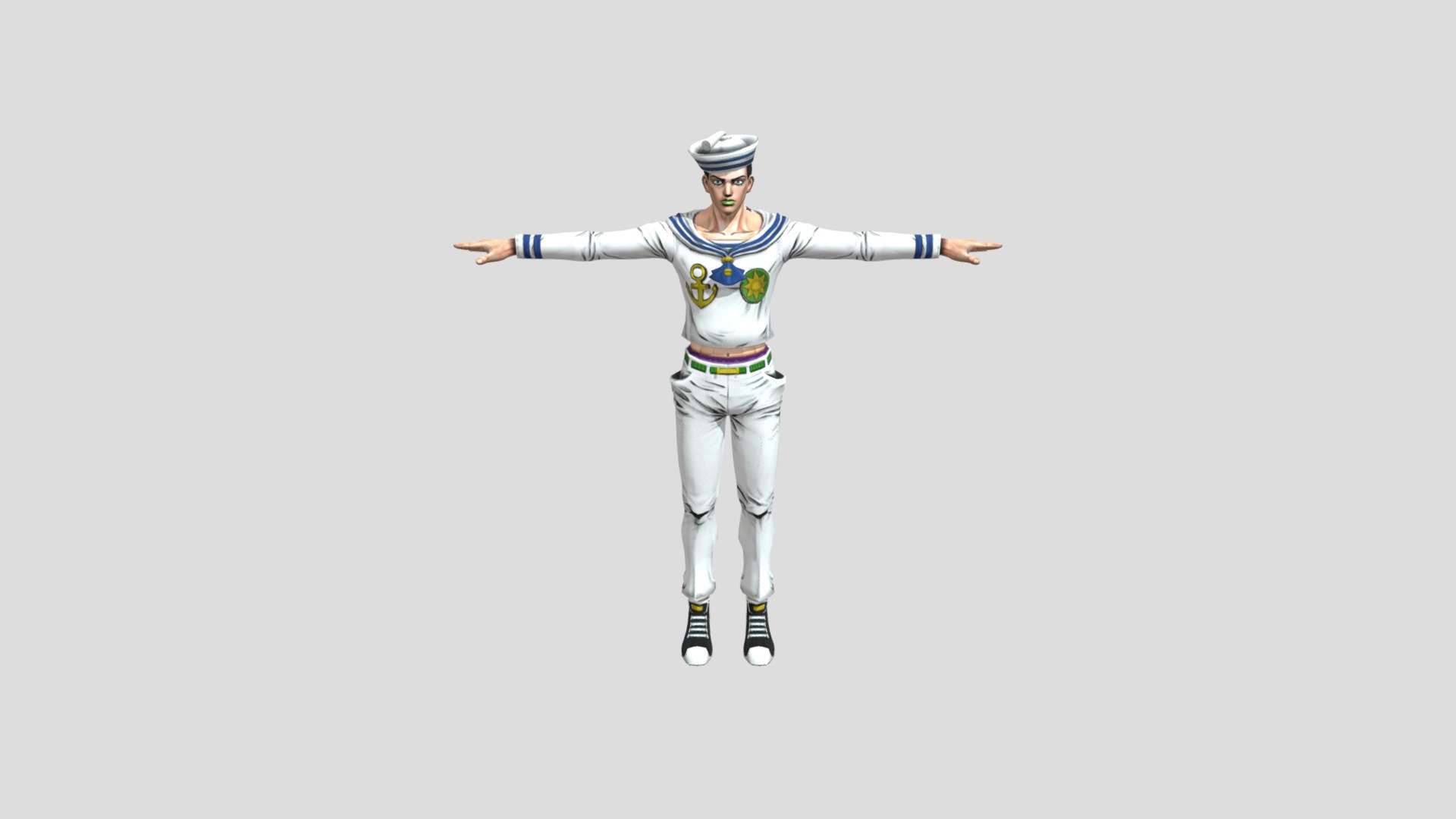 Josuke 8 - Download Free 3D model by El_Director [3cc7112] - Sketchfab