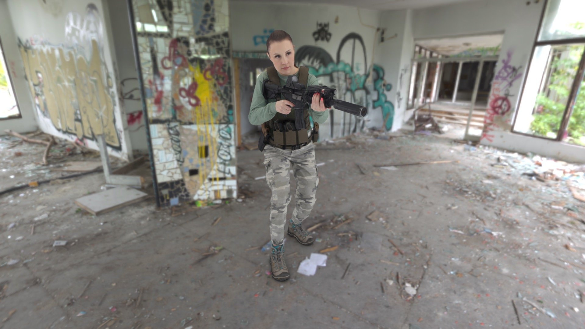 Don't mess with Lise - 3D model by GravityB [3cc9d71] - Sketchfab