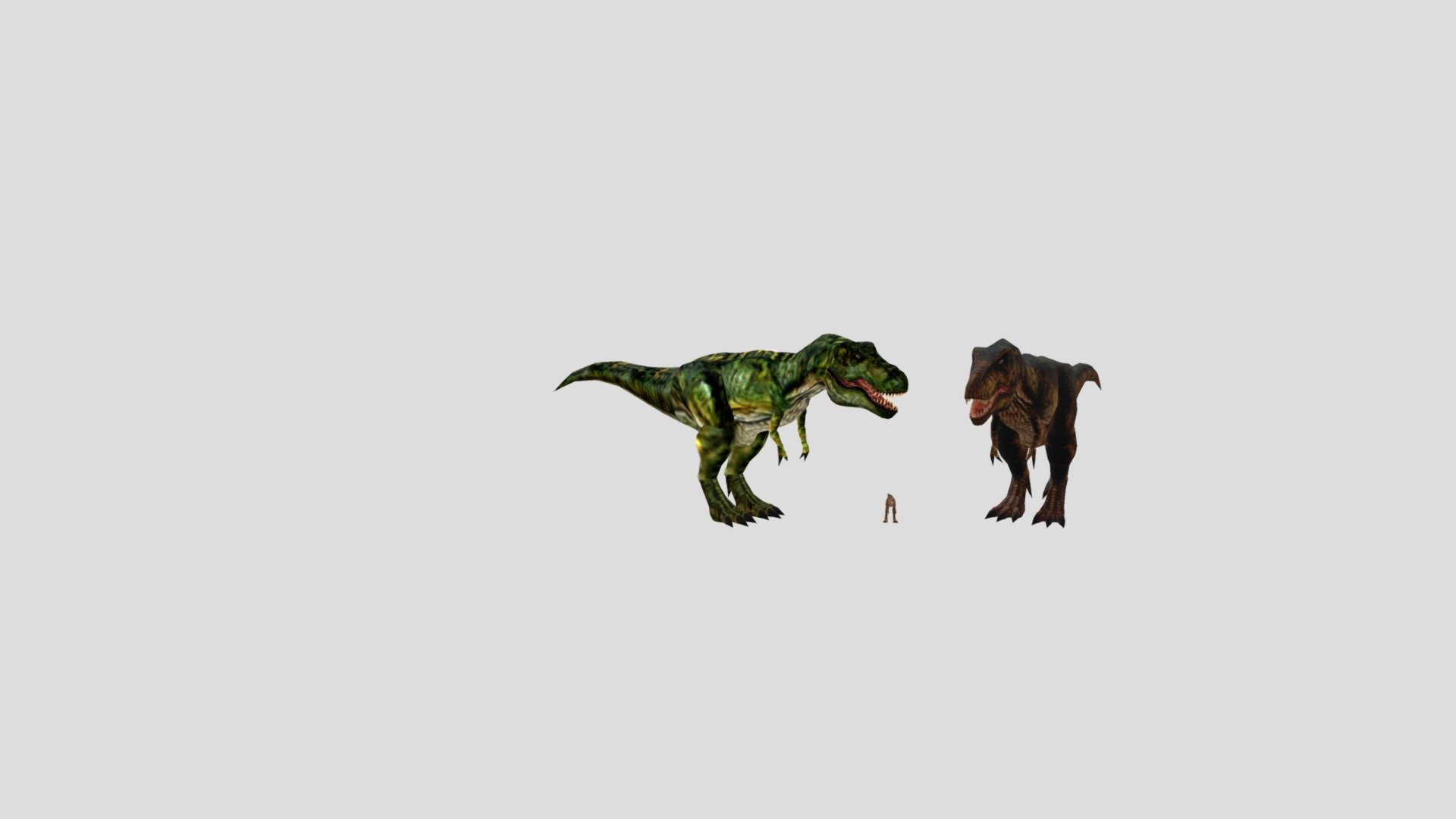 TLWJP(Arcade) T- Rex Family - Download Free 3D model by yamgad683 ...