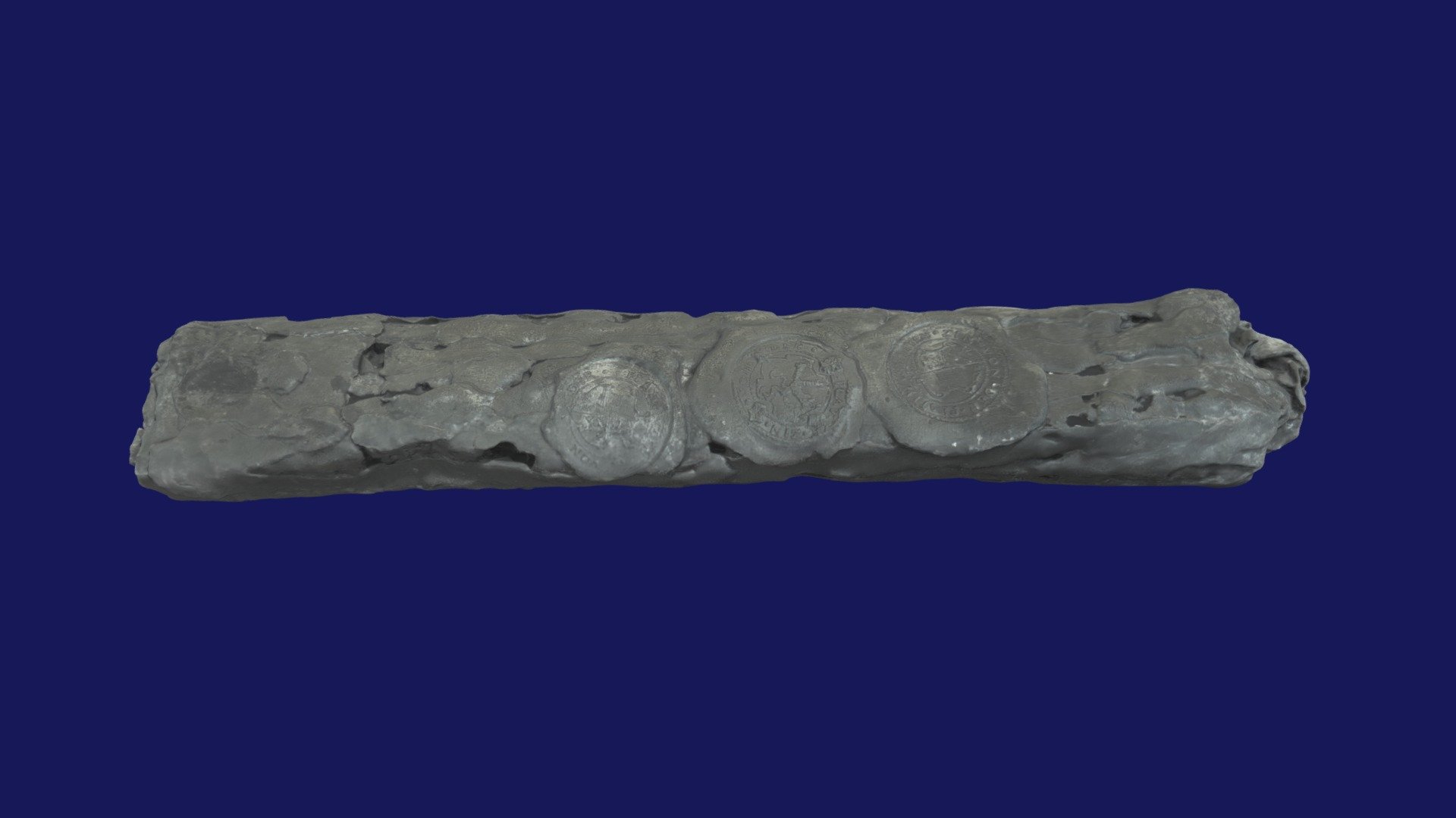 Tin roll (halffabrikaat tinrol) AM-7-8-3 - Download Free 3D model by ...