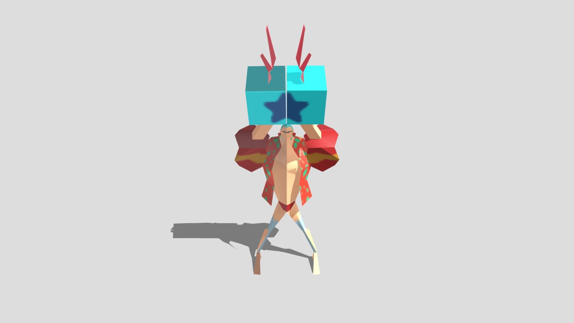 franky accion- one piece - 3D model by Panther2002 [3ccda81] - Sketchfab