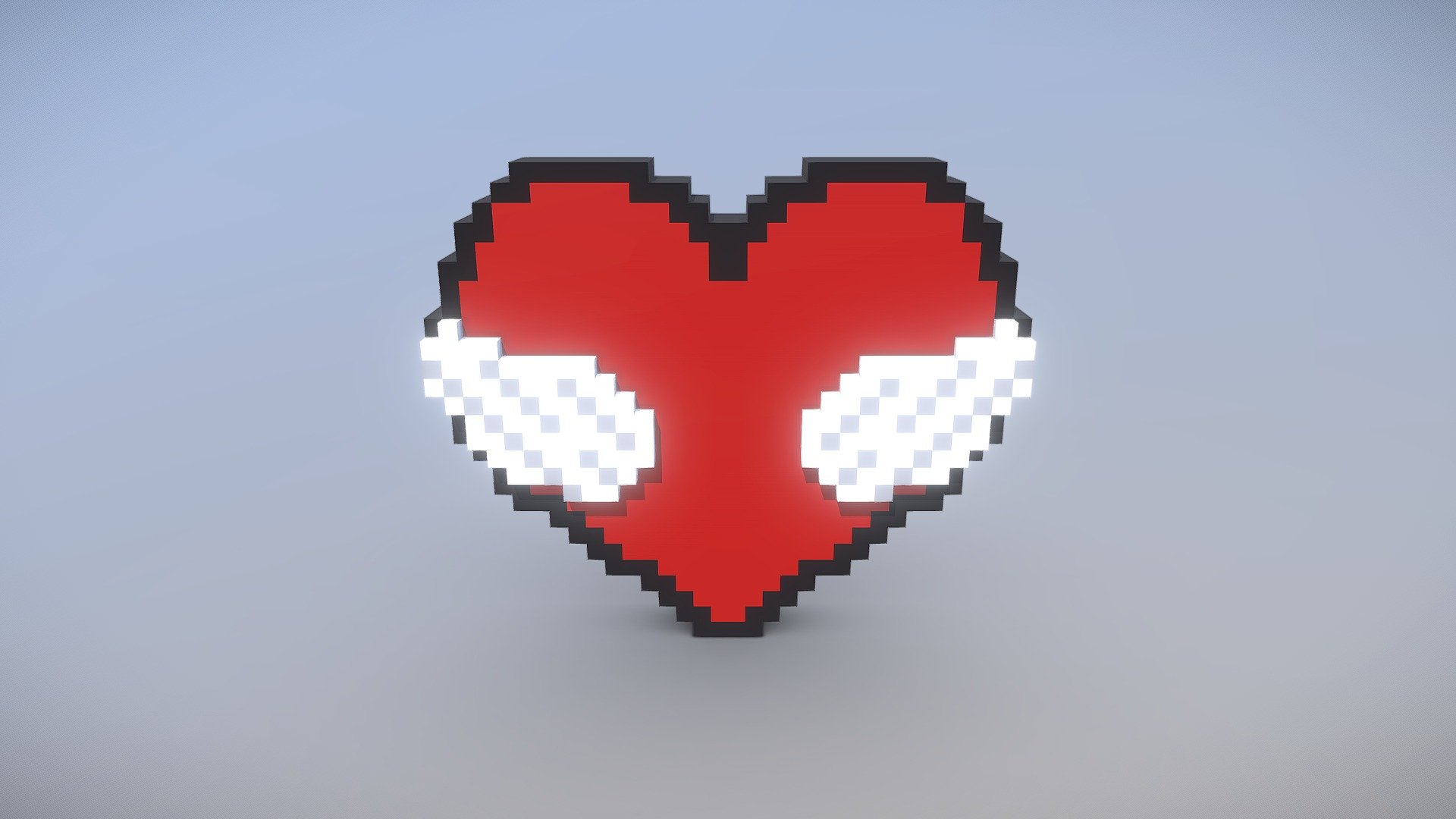 Heart for the Saint Valentine's day - Download Free 3D model by ...