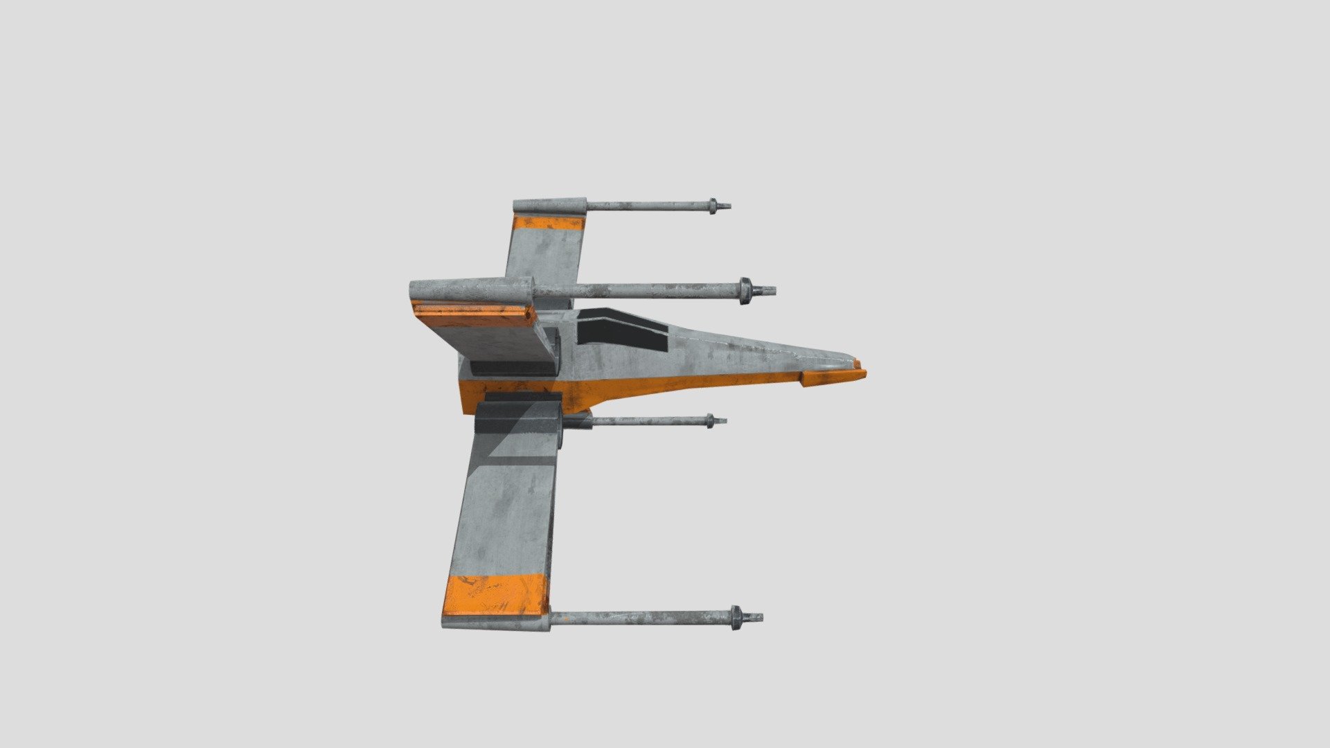 X-wing - 3D model by Incadescent [3ccf0ff] - Sketchfab